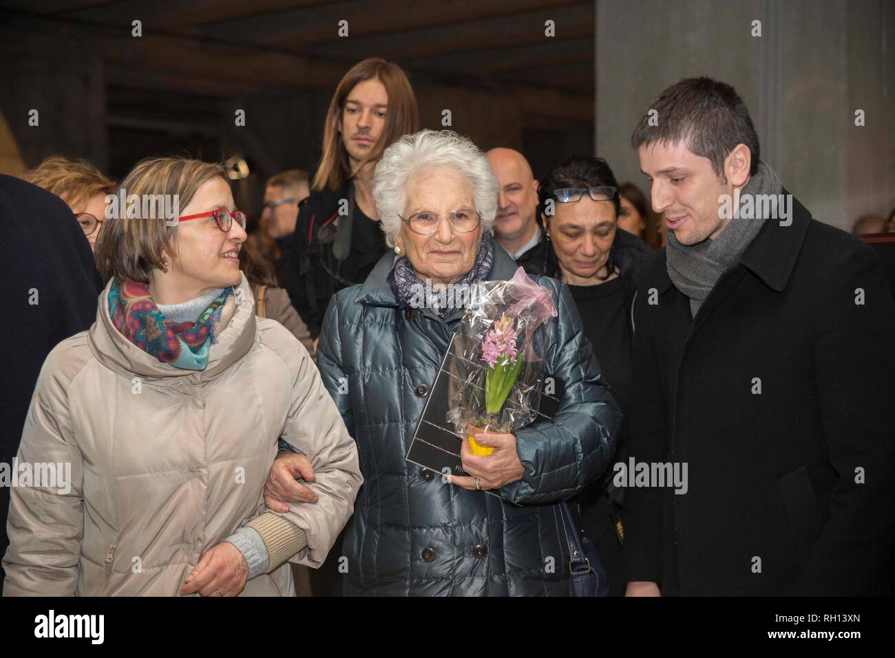 1944 liliana segre hi-res stock photography and images - Alamy