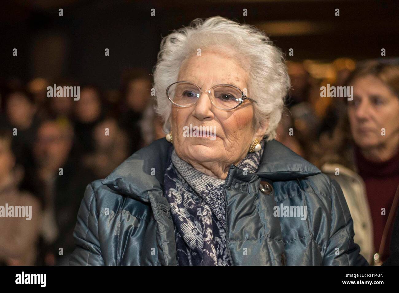 Liliana segre hi-res stock photography and images - Alamy