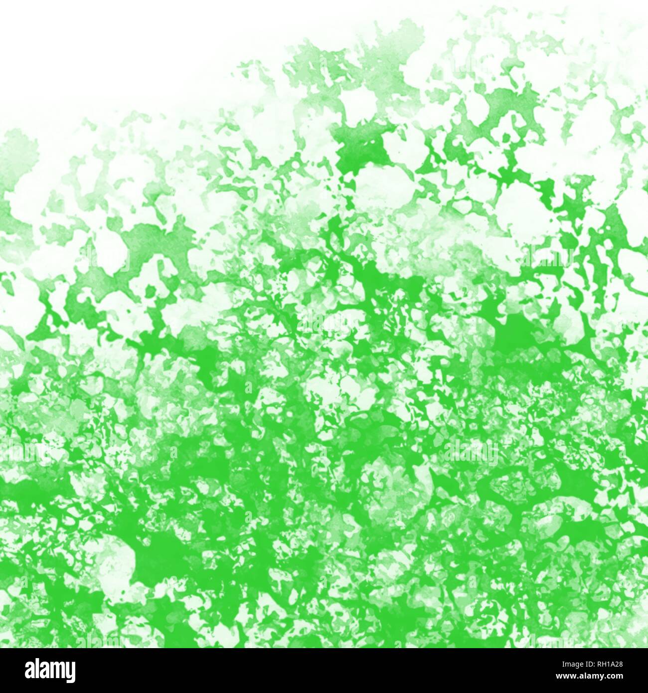 bright green watercolor liquid surface background pattern, vector ...