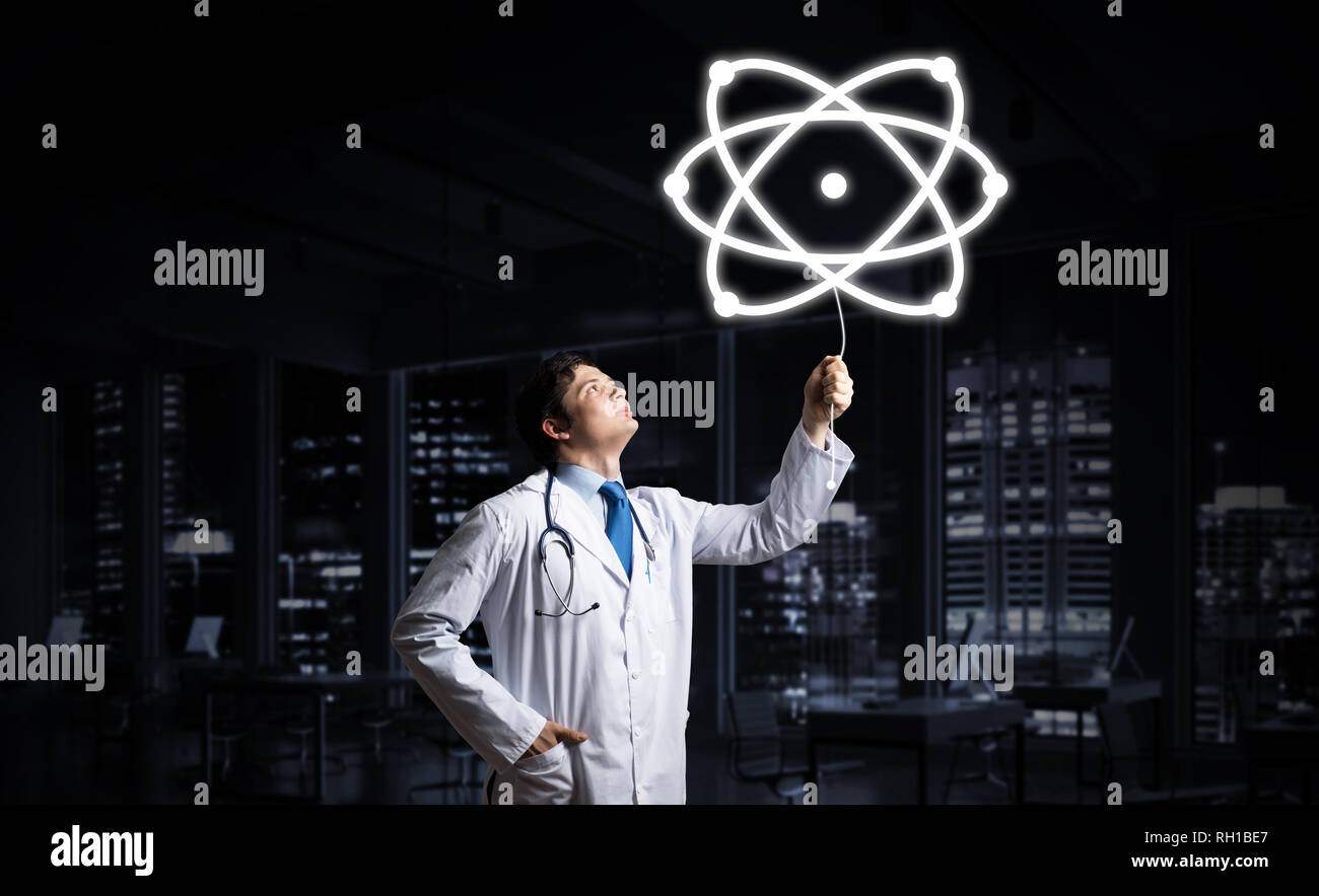 Molecular technology and medical industry Stock Photo - Alamy