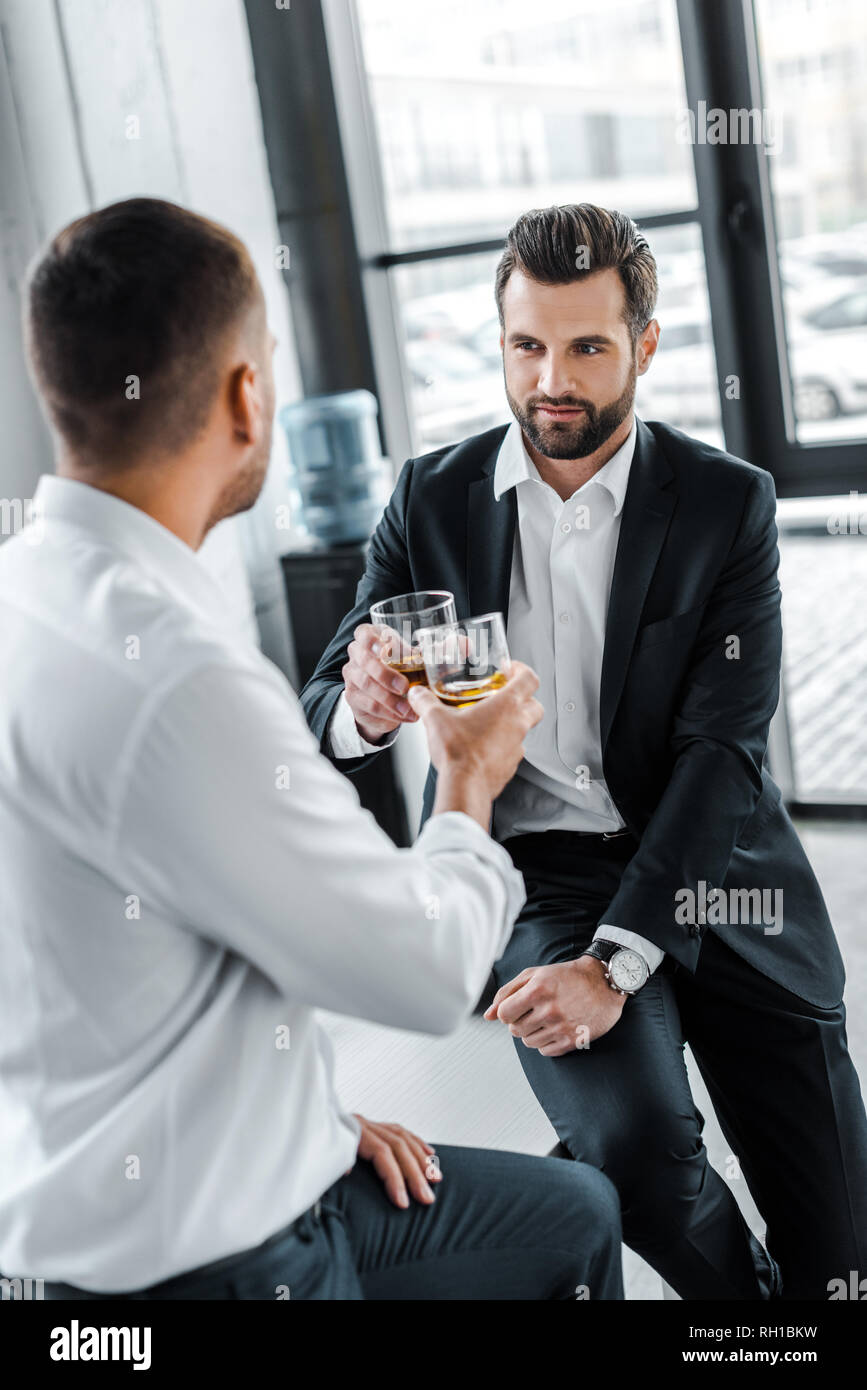 Businessman toasting hi-res stock photography and images - Alamy