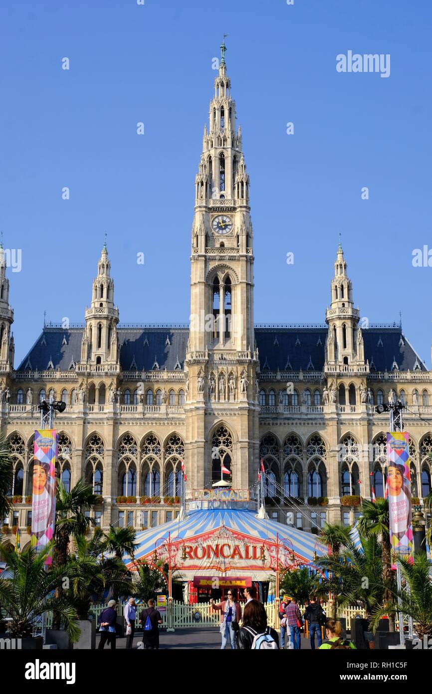 Wiener, Rathaus, Vienna, Old Town Hall, History, Historic, Architecture ...