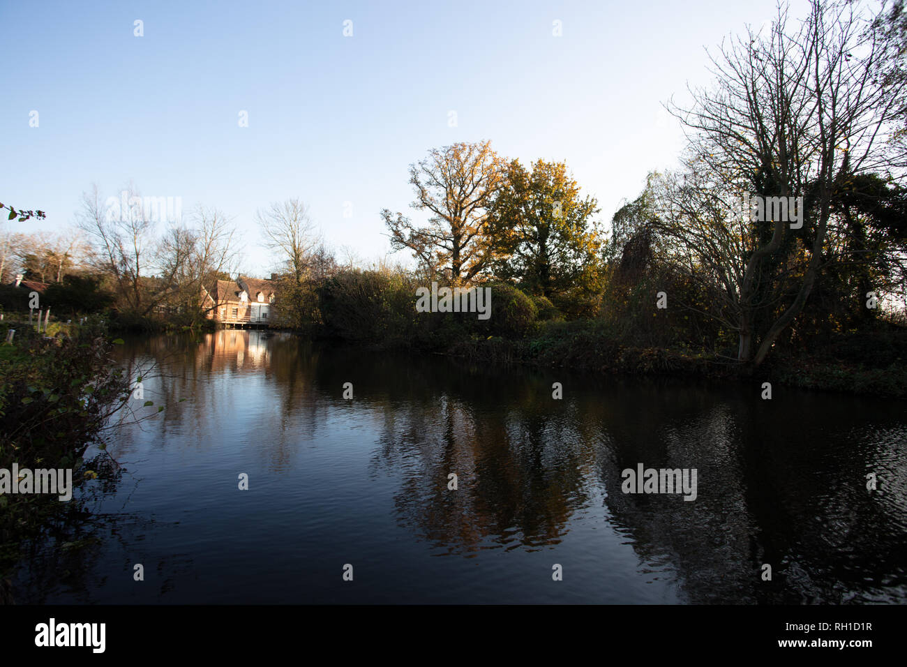 Willie Lott'S Cottage Dedham Suffolk Stock Photo - Alamy
