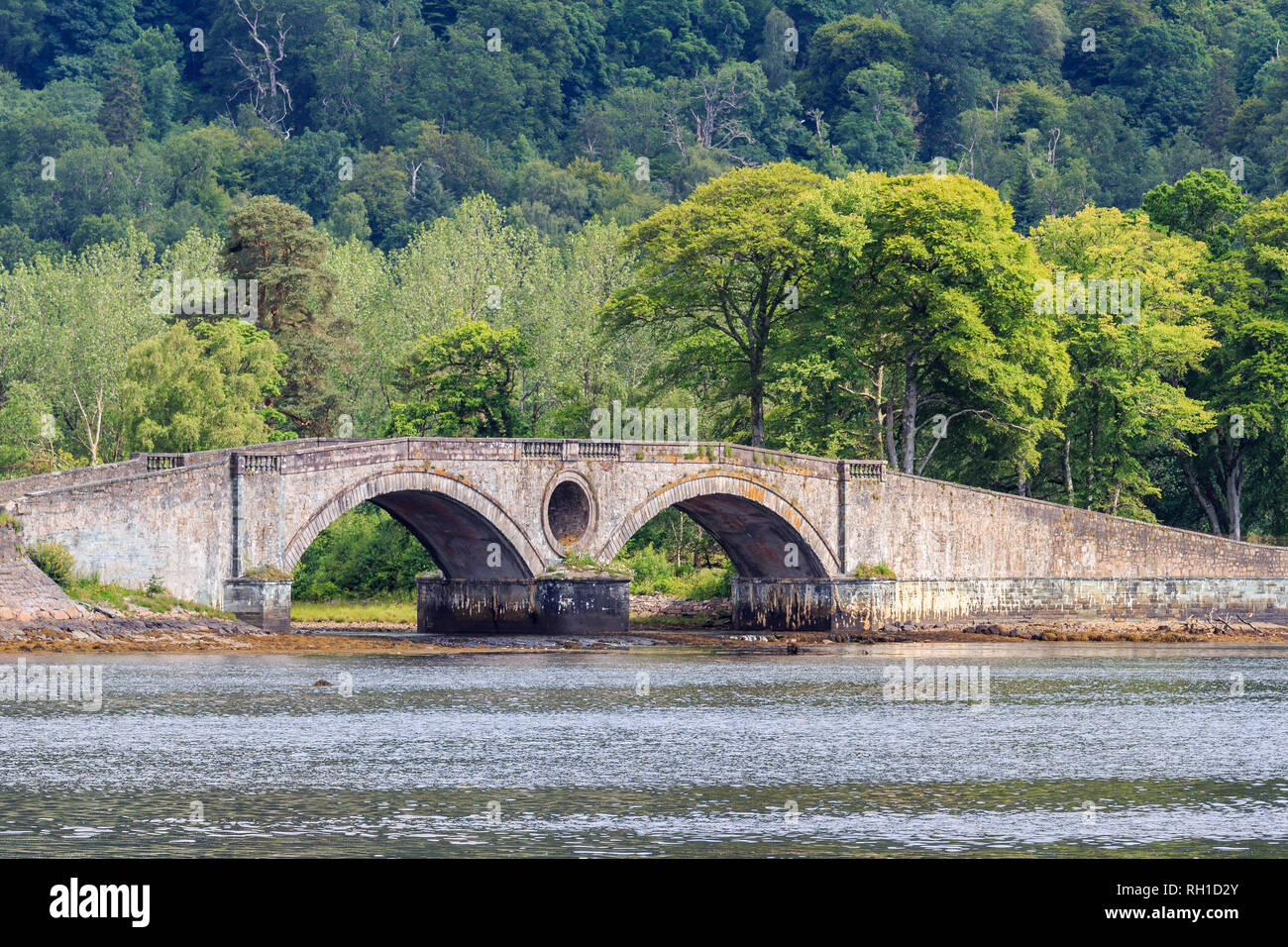 A Stone Arched bridge near Inveraray Scotland Stock Photo - Alamy