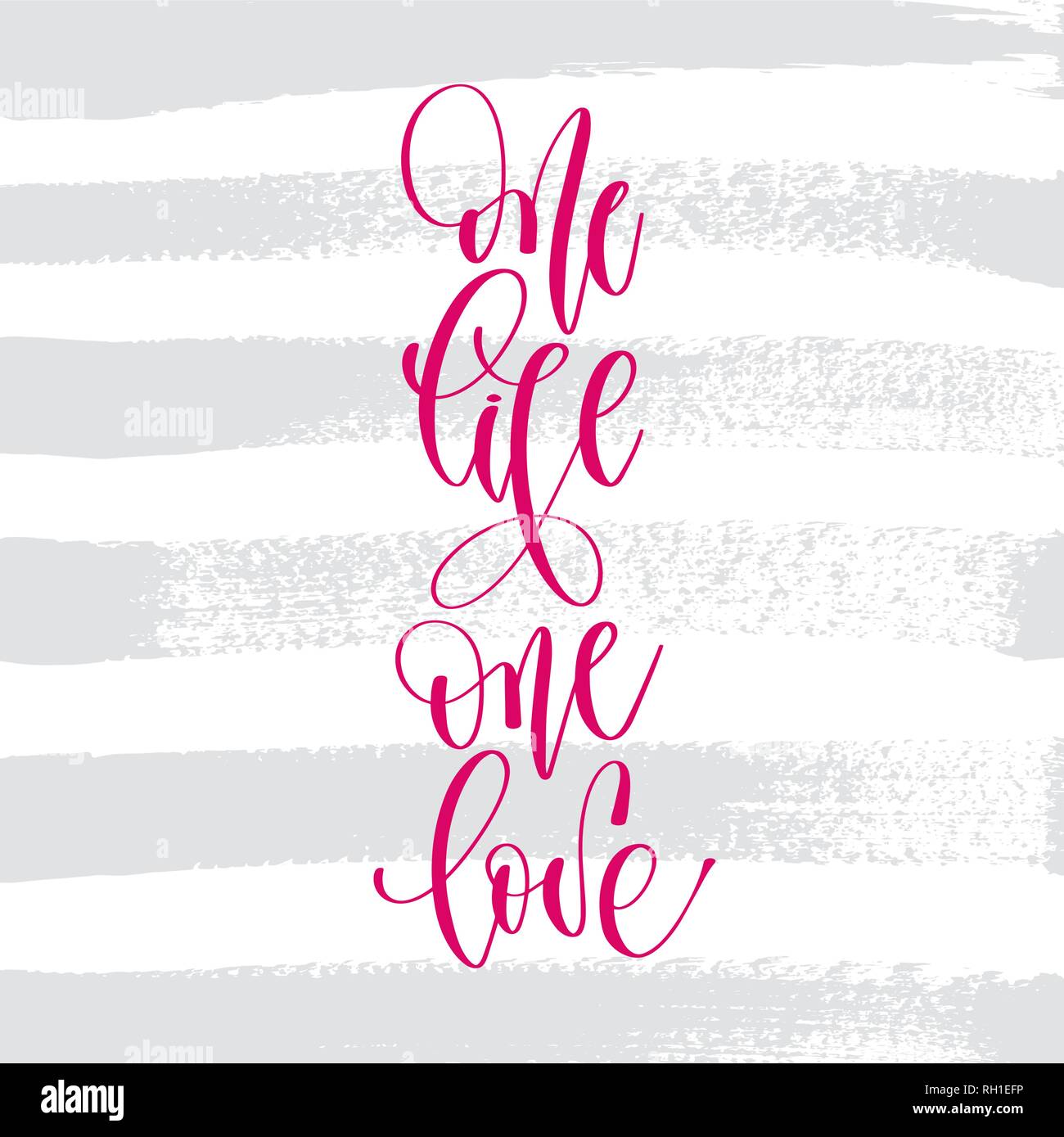 One life Stock Vector Images - Alamy