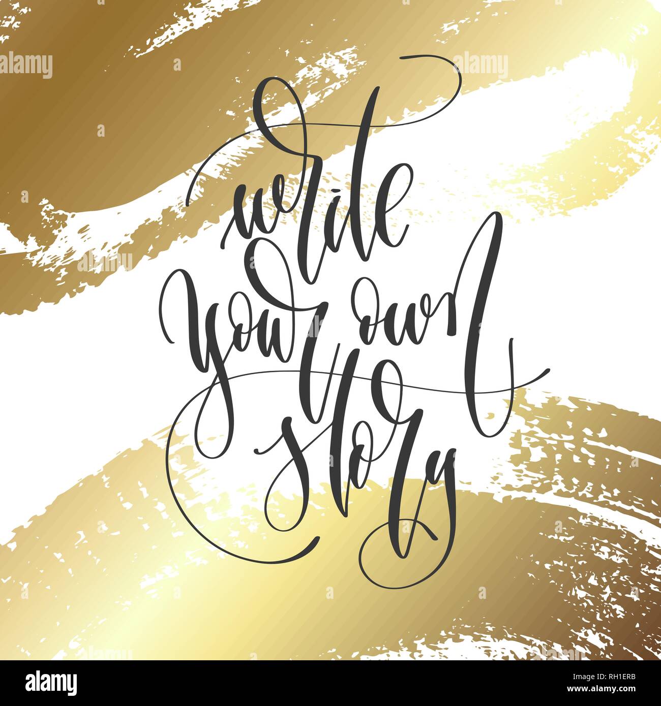 Write story text Stock Vector Images - Alamy