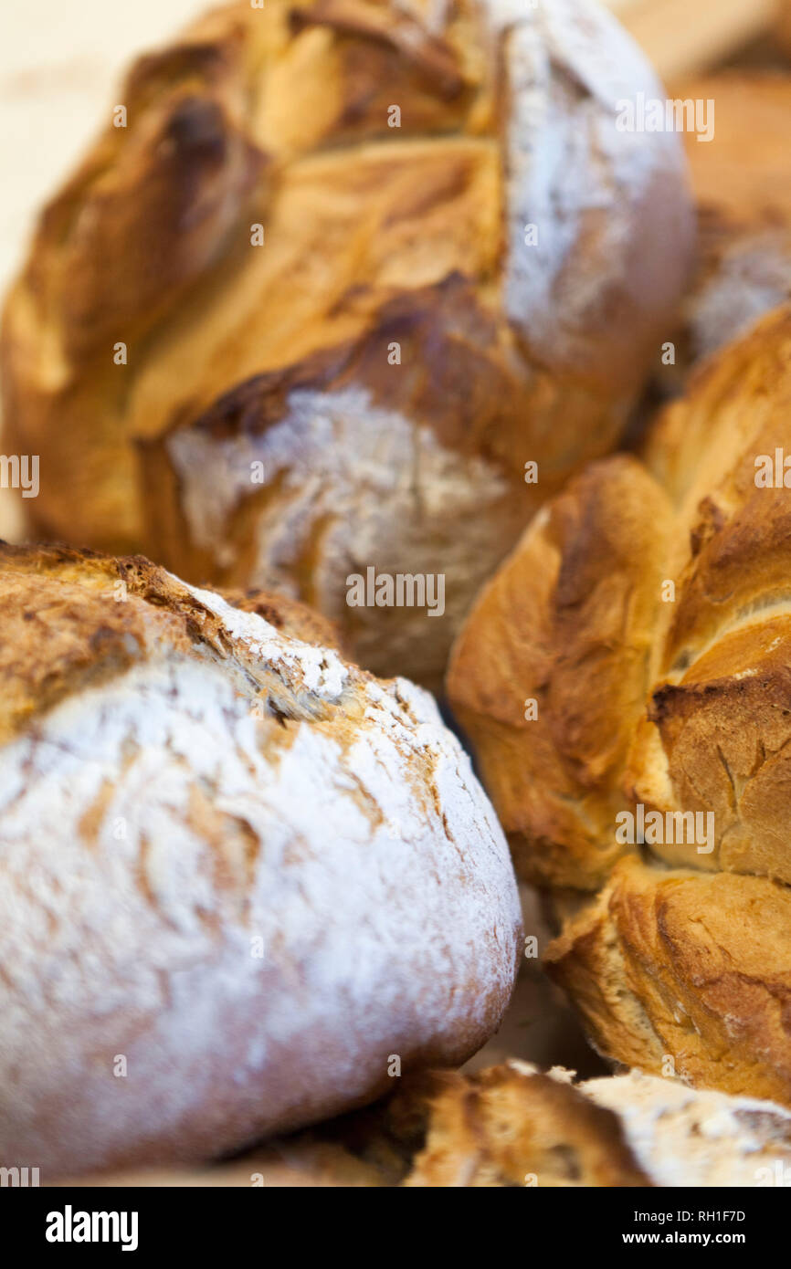 piles of bread, mercato metropolitano, milan, italy Stock Photo - Alamy