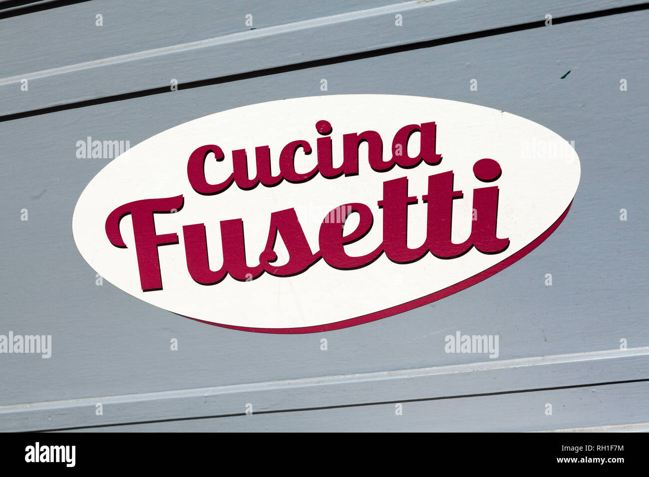 Cucina Fusetti restaurant, Milan, Italy Stock Photo - Alamy