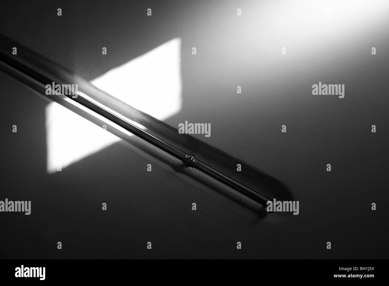 Bannister detail Black and White Stock Photos & Images - Alamy