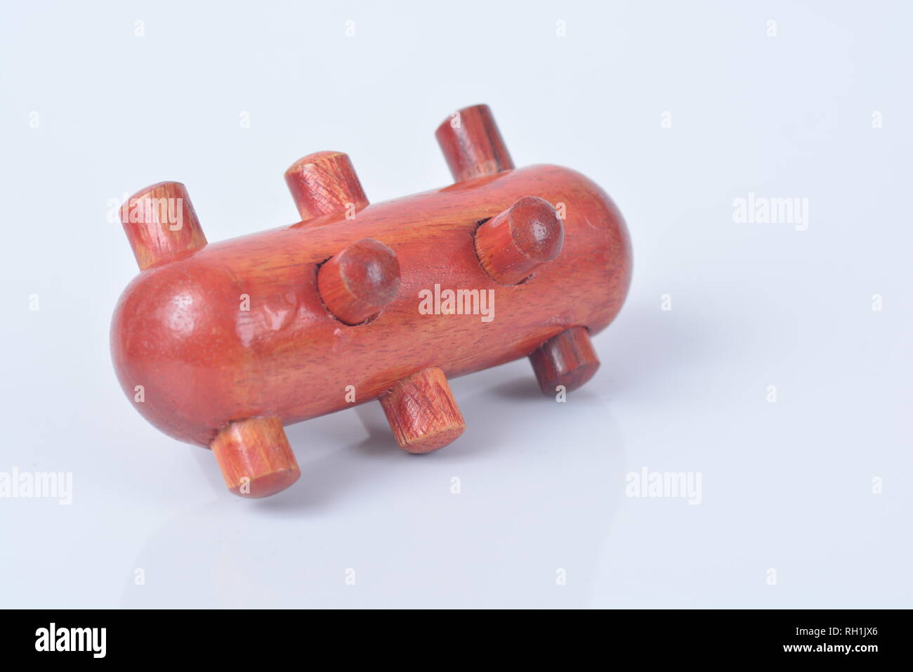 Wood Hand Massage Stock Photo - Alamy