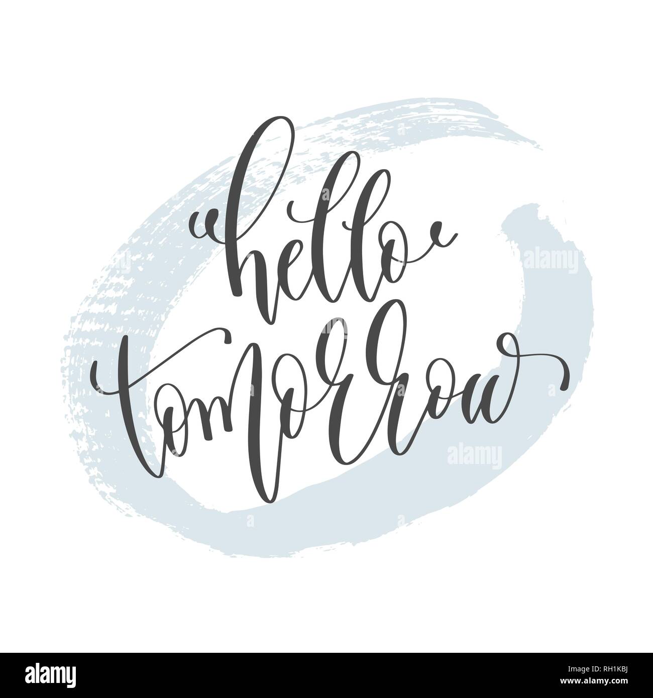 Latin cursive writing Stock Vector Images - Alamy