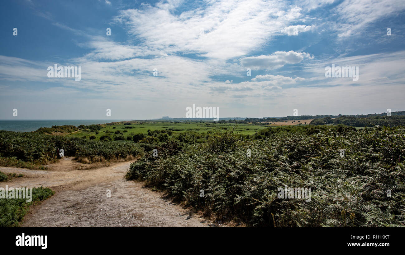 The Coast at Dunwich Stock Photo - Alamy