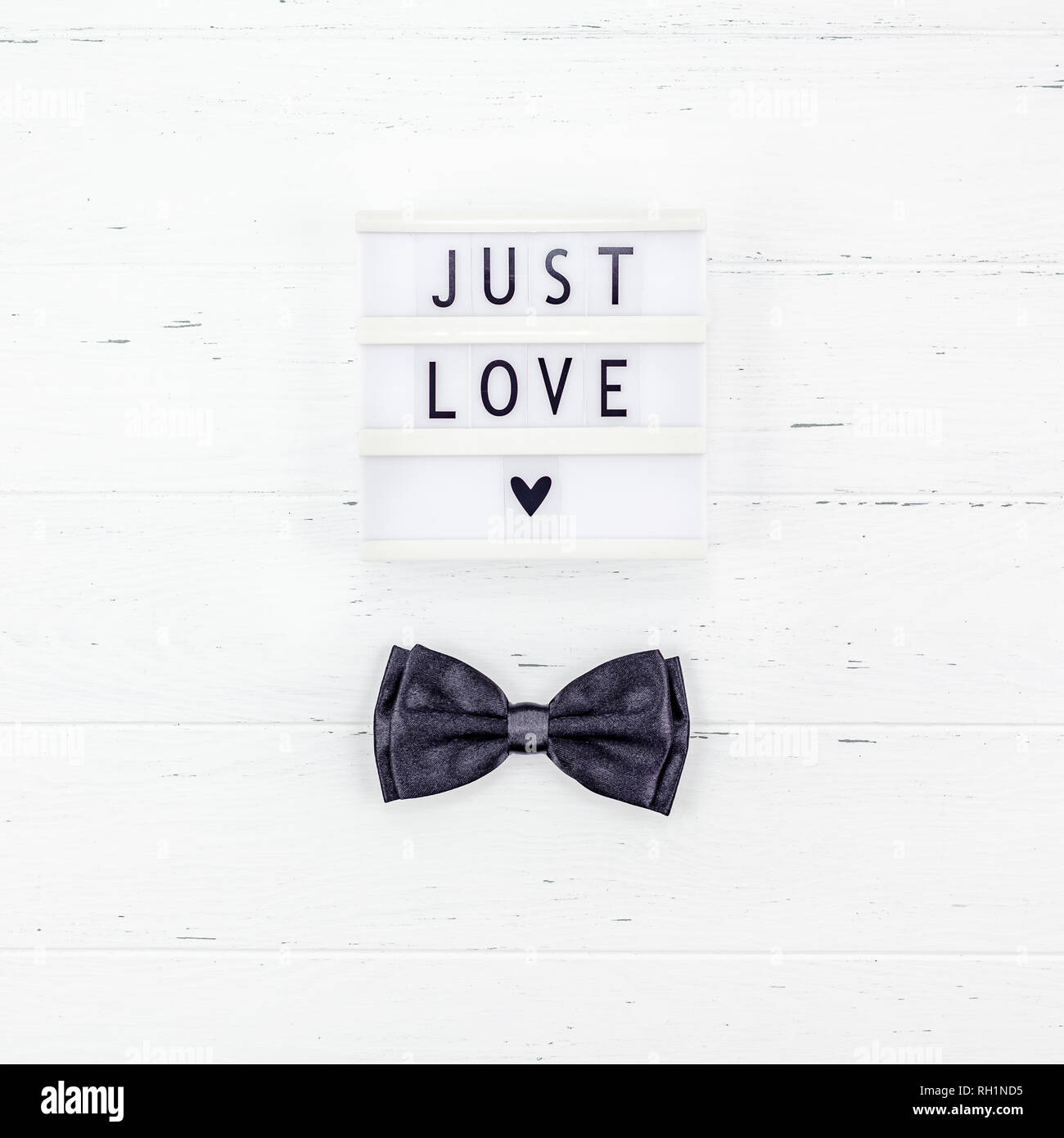 Creative Valentine Day romantic composition flat lay top view love ...