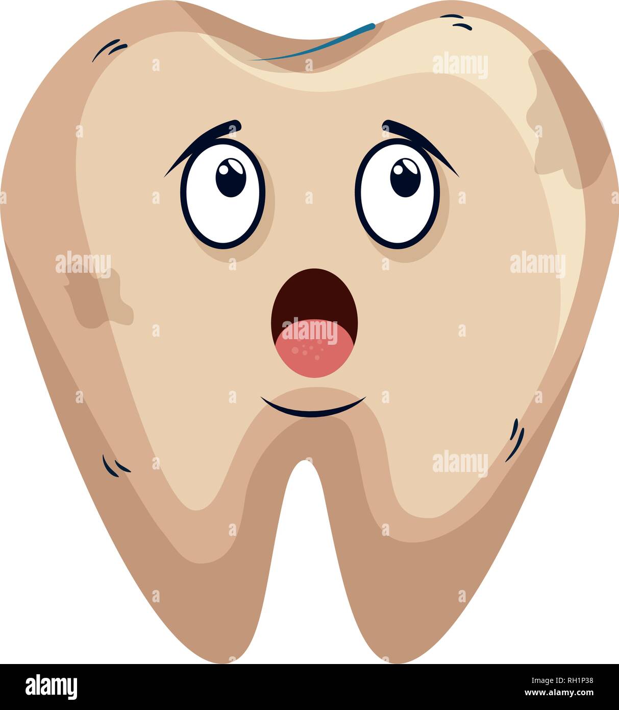 Child bad teeth Stock Vector Images - Alamy
