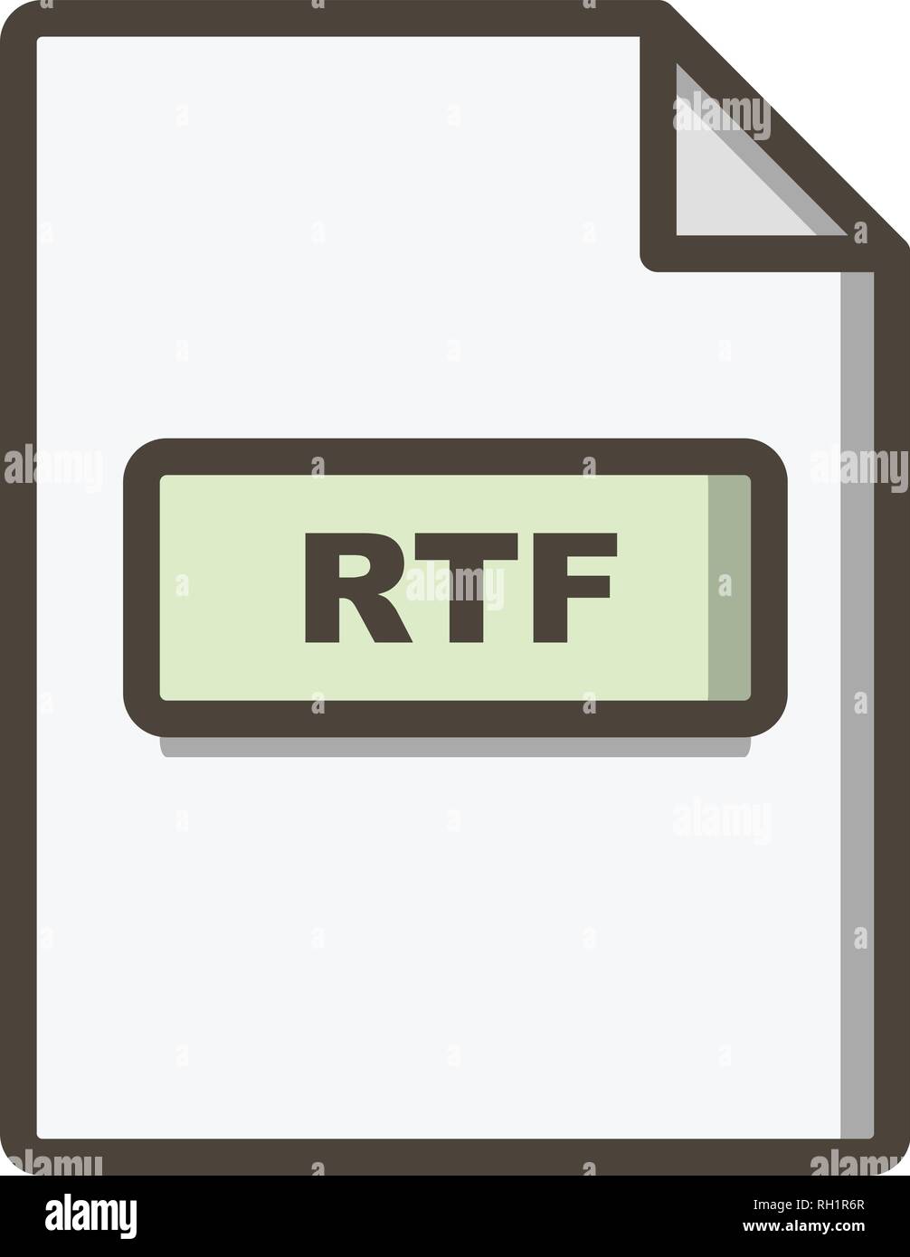 Rtf Stock Vector Images - Alamy