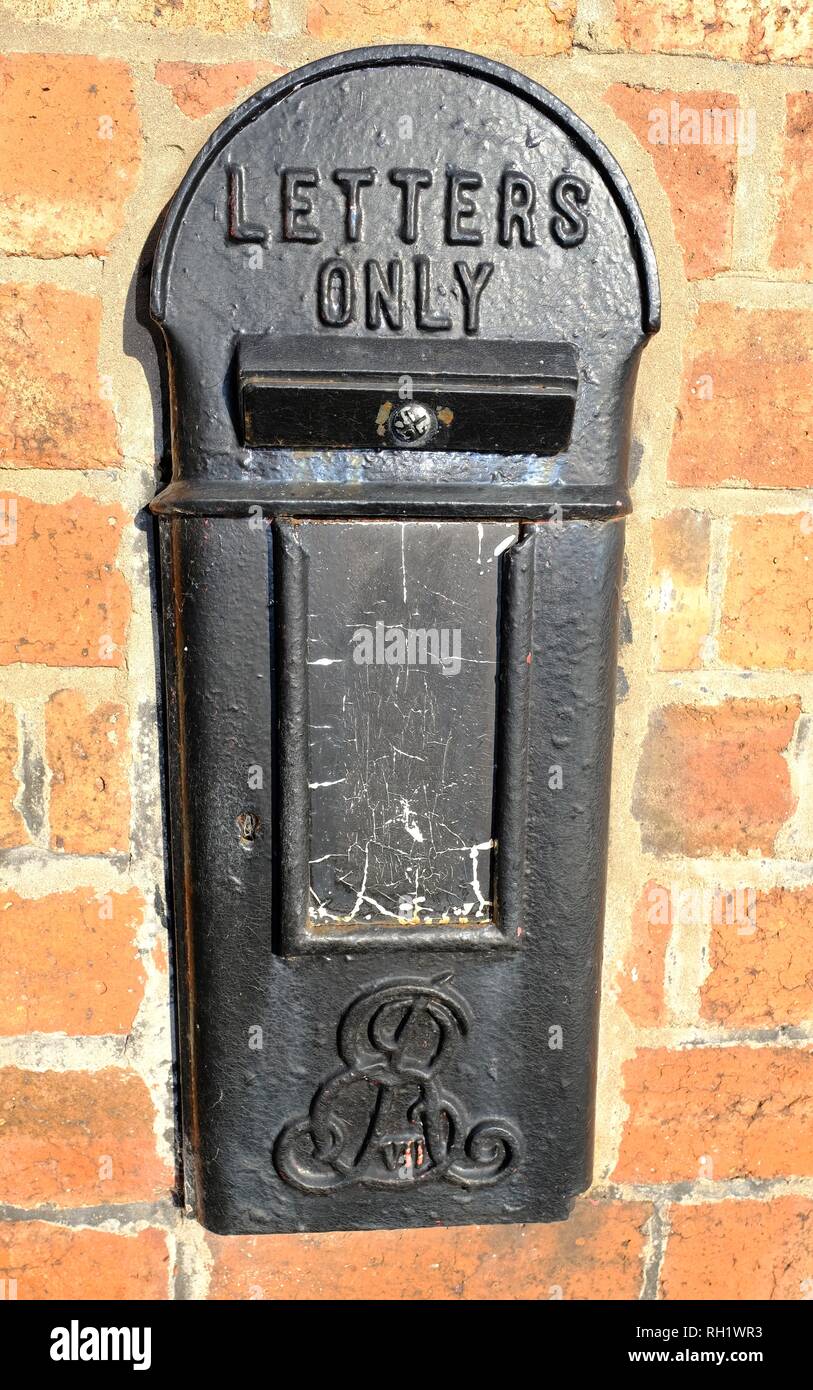 Redundant, Letter Box, Edward VII, Rare, Post Box, Mail Box, Redundant ...