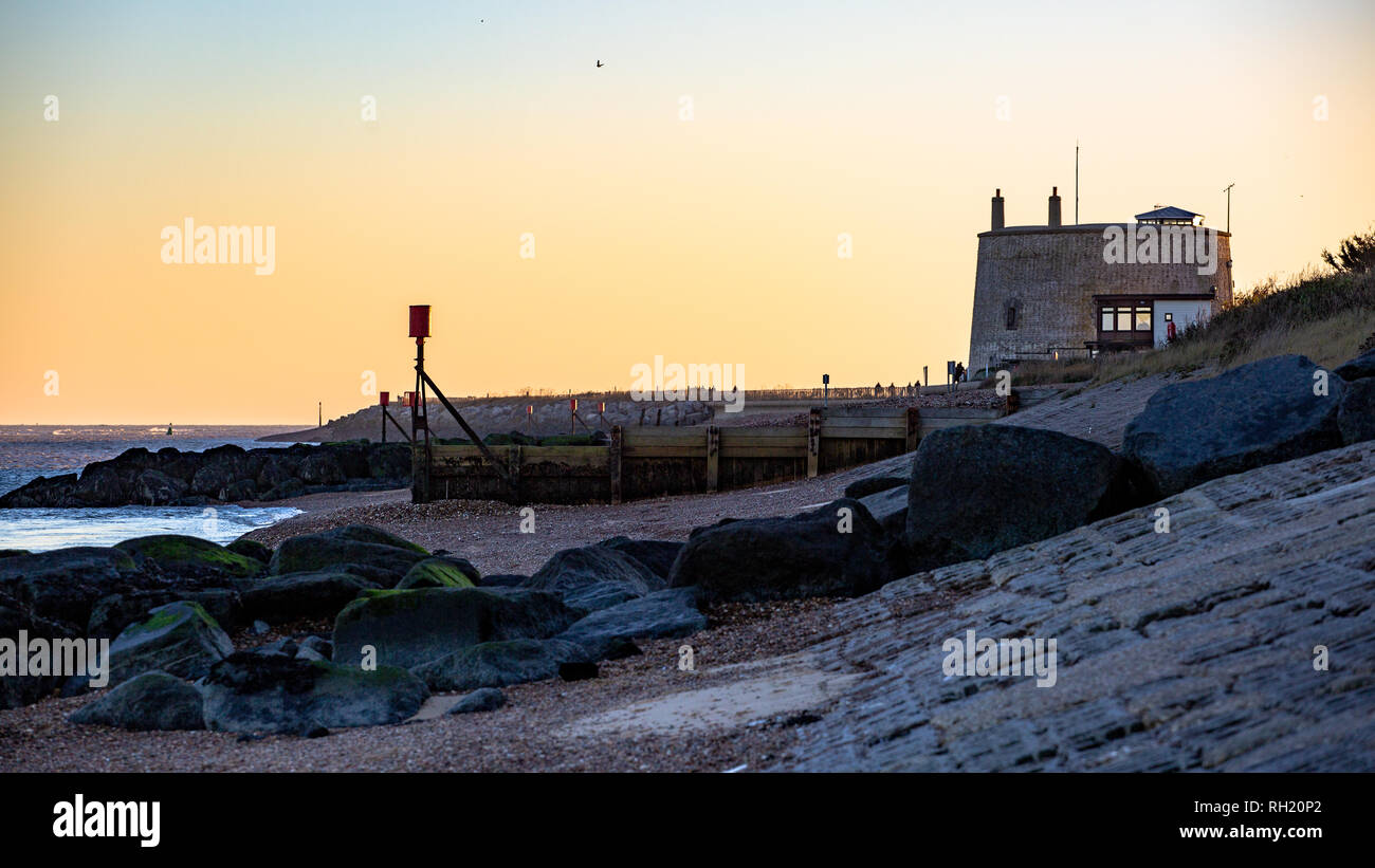 The Martello Tower Stock Photo - Alamy