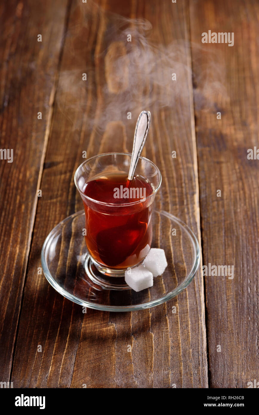 Hot tea glass hi-res stock photography and images - Alamy