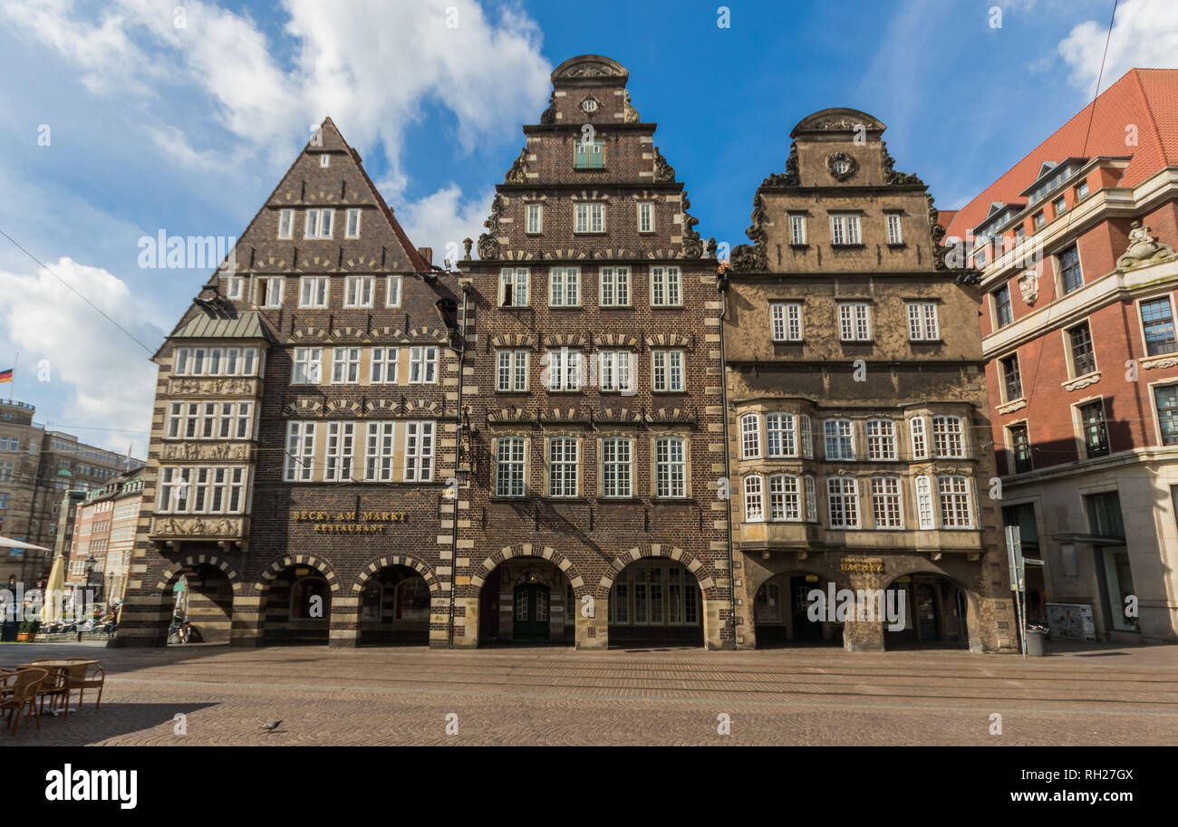 Bremen, Germany - Old Town Bremen displays a huge number of beautiful ...