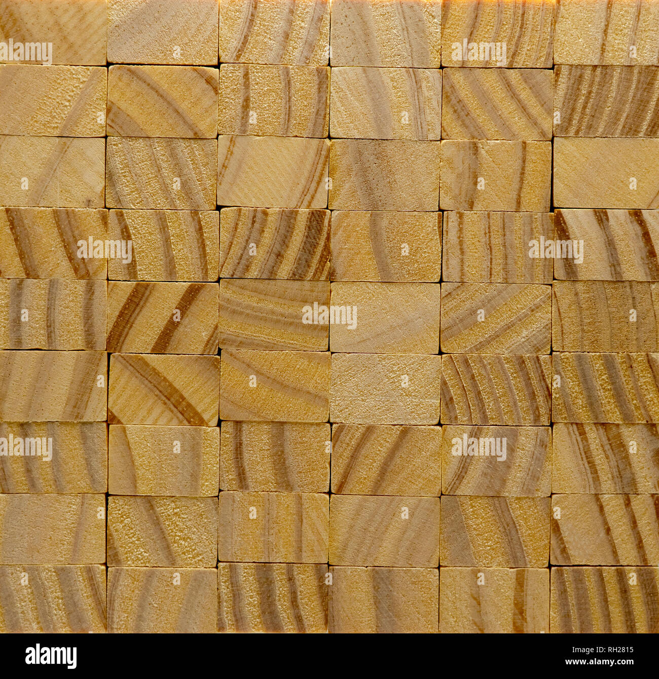 Natural wooden blocks background from children wooden game. Visible ...