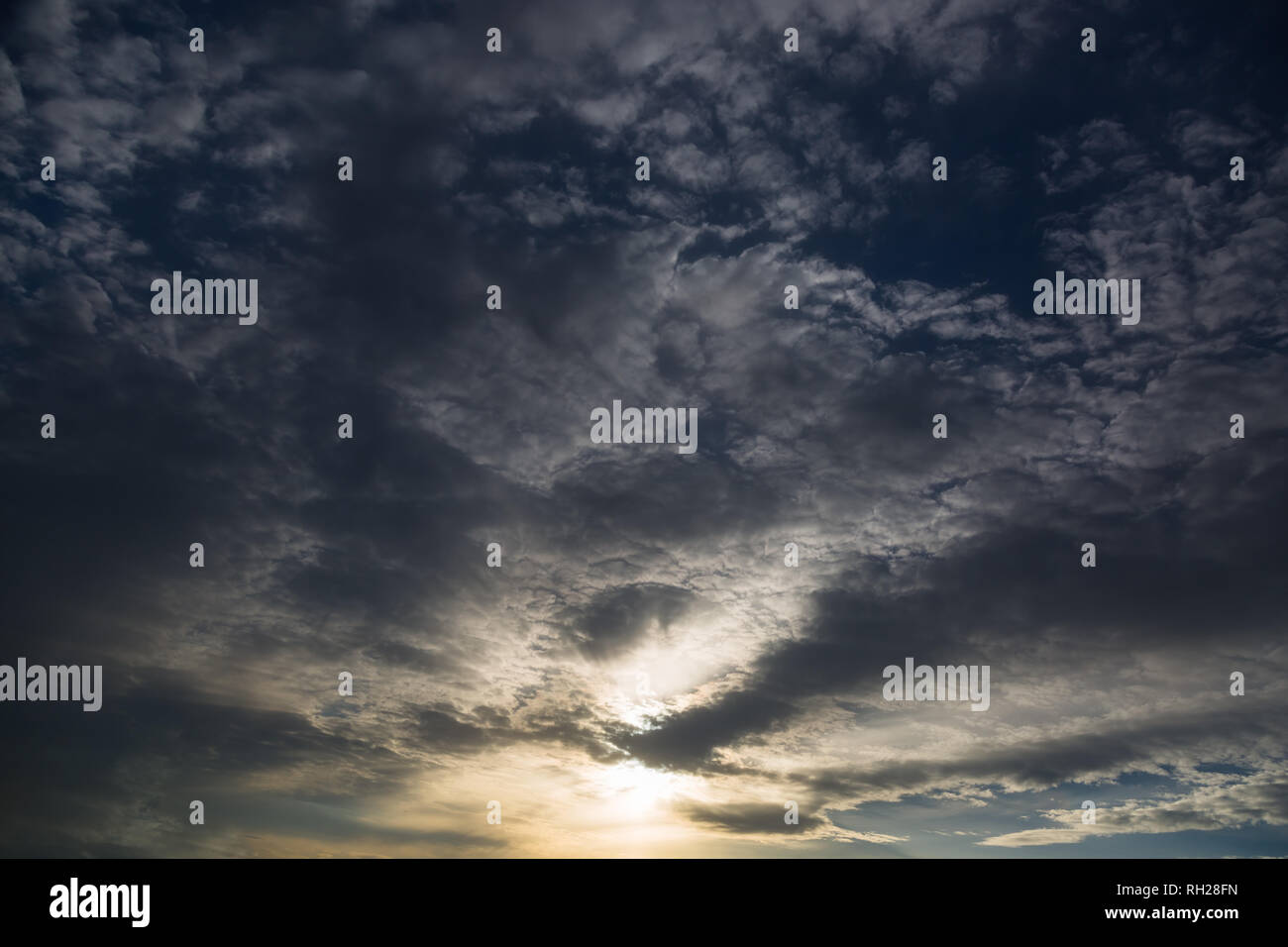 Dark stormy sky hi-res stock photography and images - Alamy