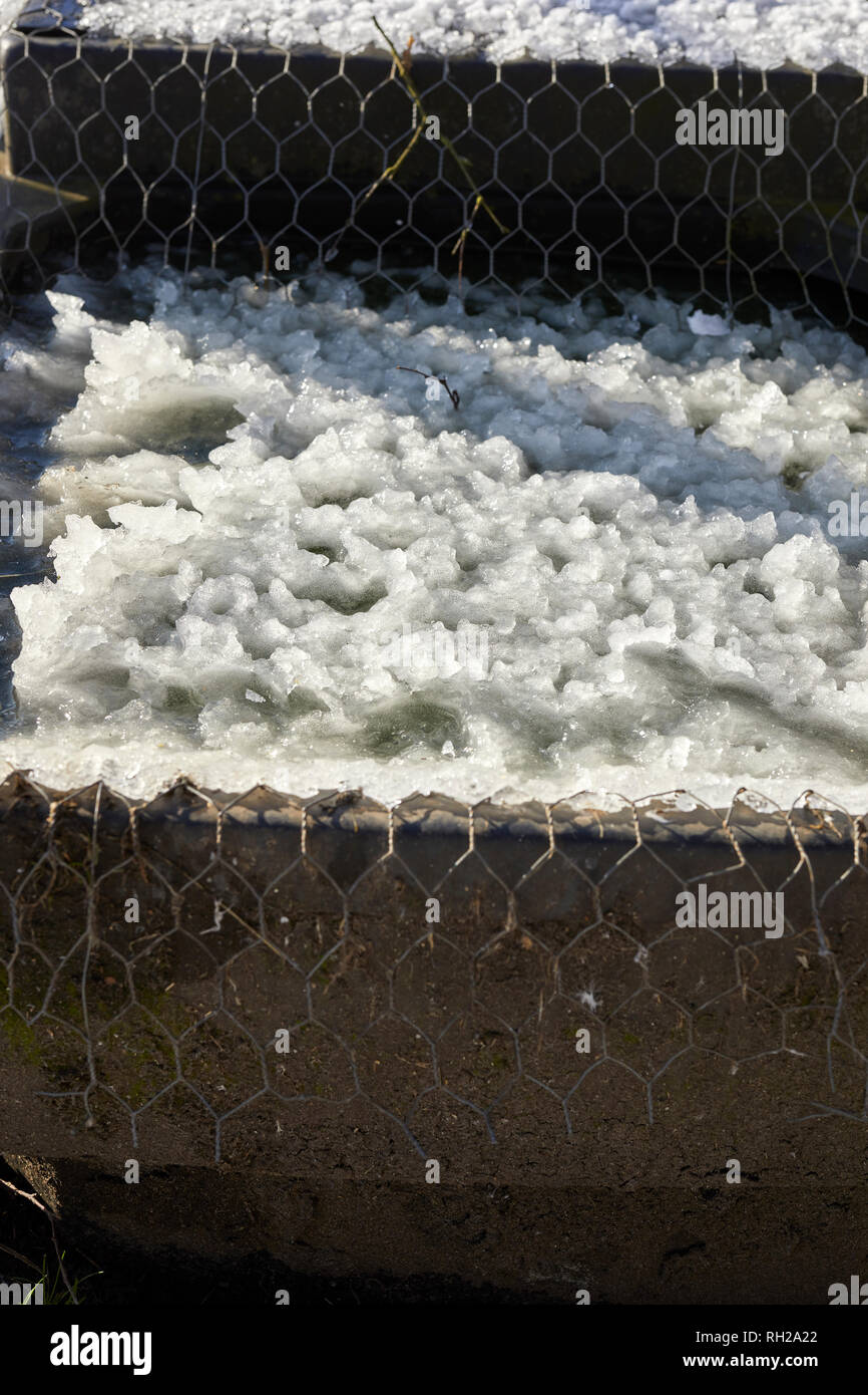 Ice trough hi-res stock photography and images - Alamy