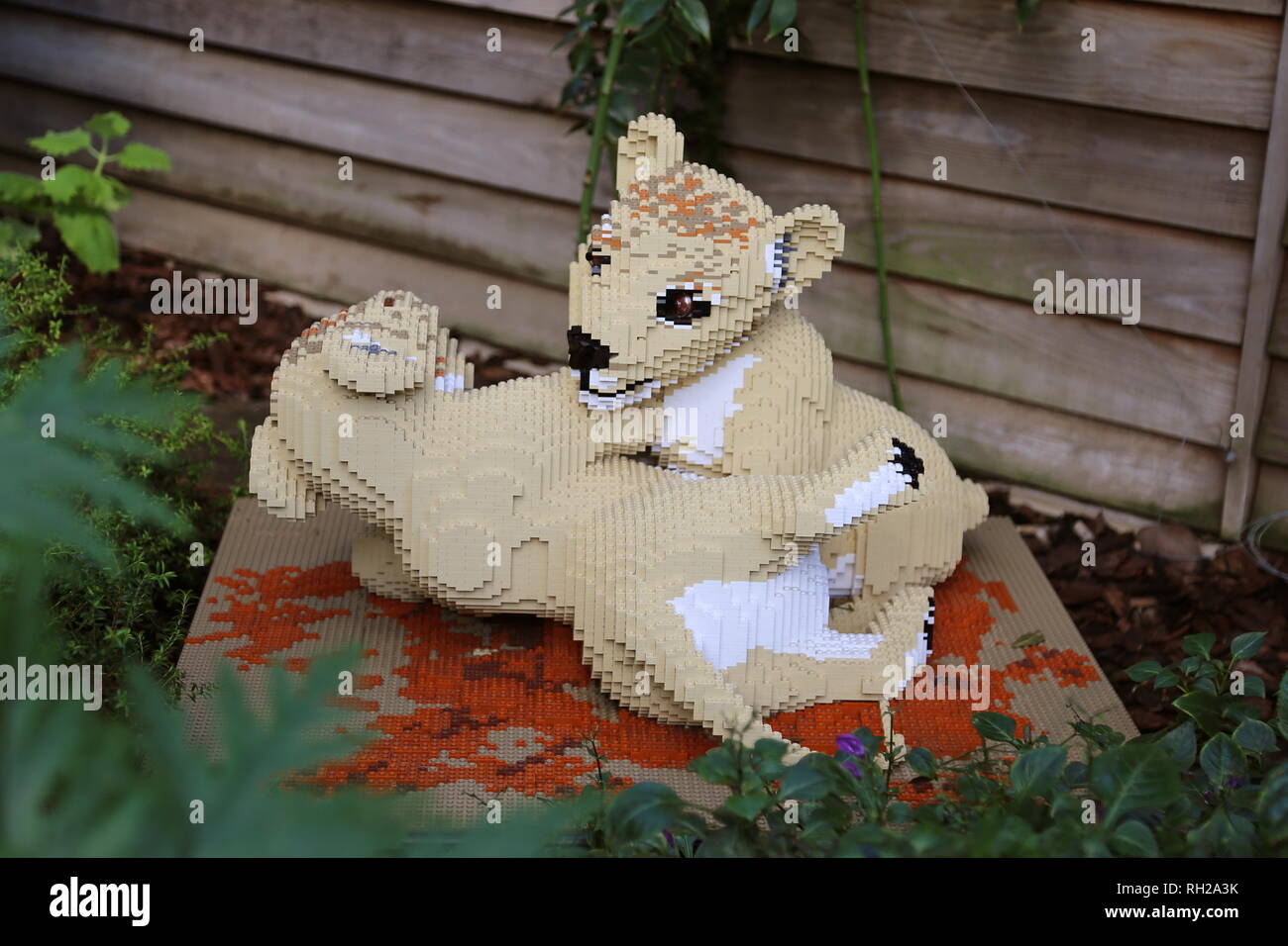 Lego brick lion hi-res stock photography and images - Alamy