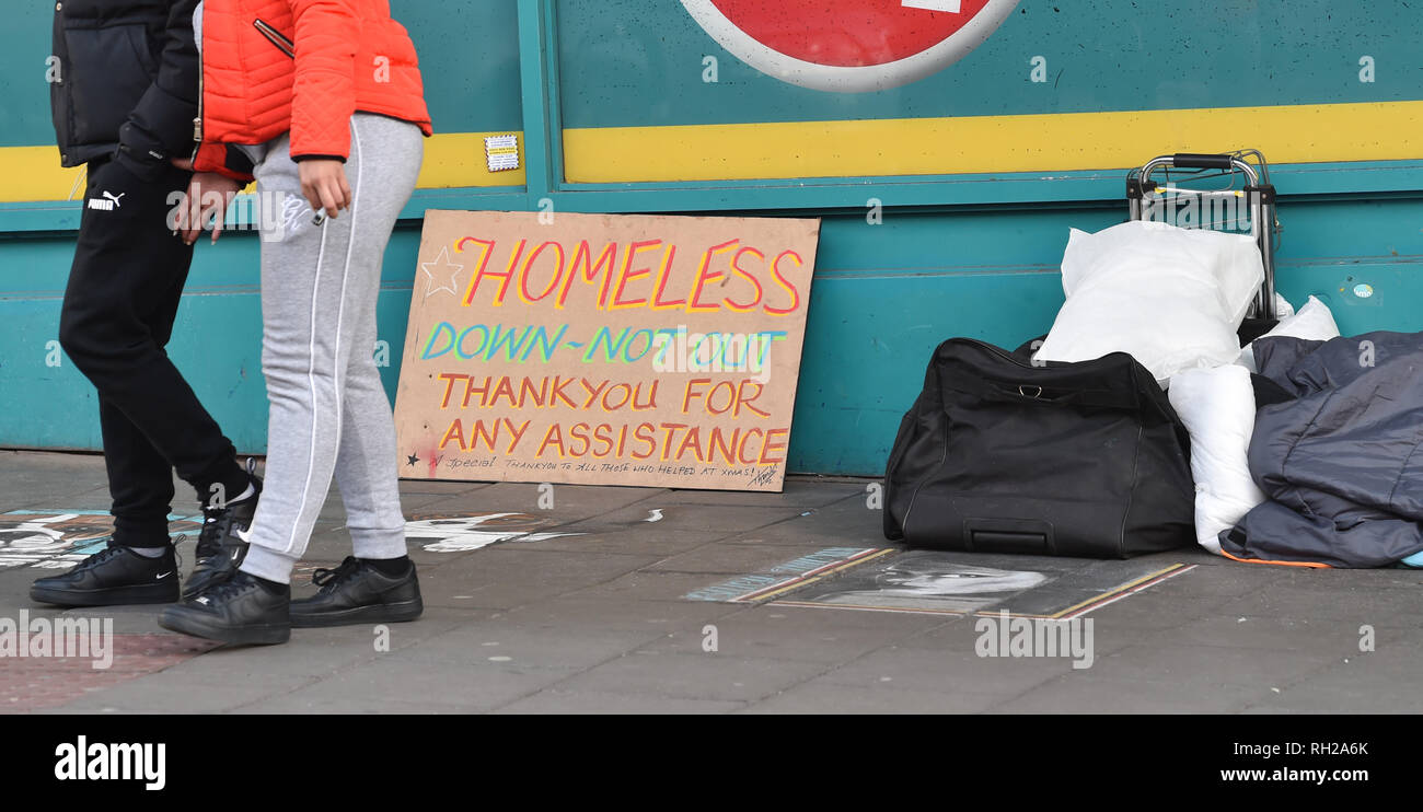 Homeless camp uk hi-res stock photography and images - Alamy