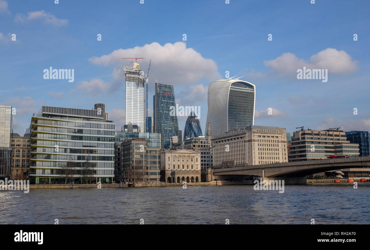 The gherkin london landscape hi-res stock photography and images - Alamy