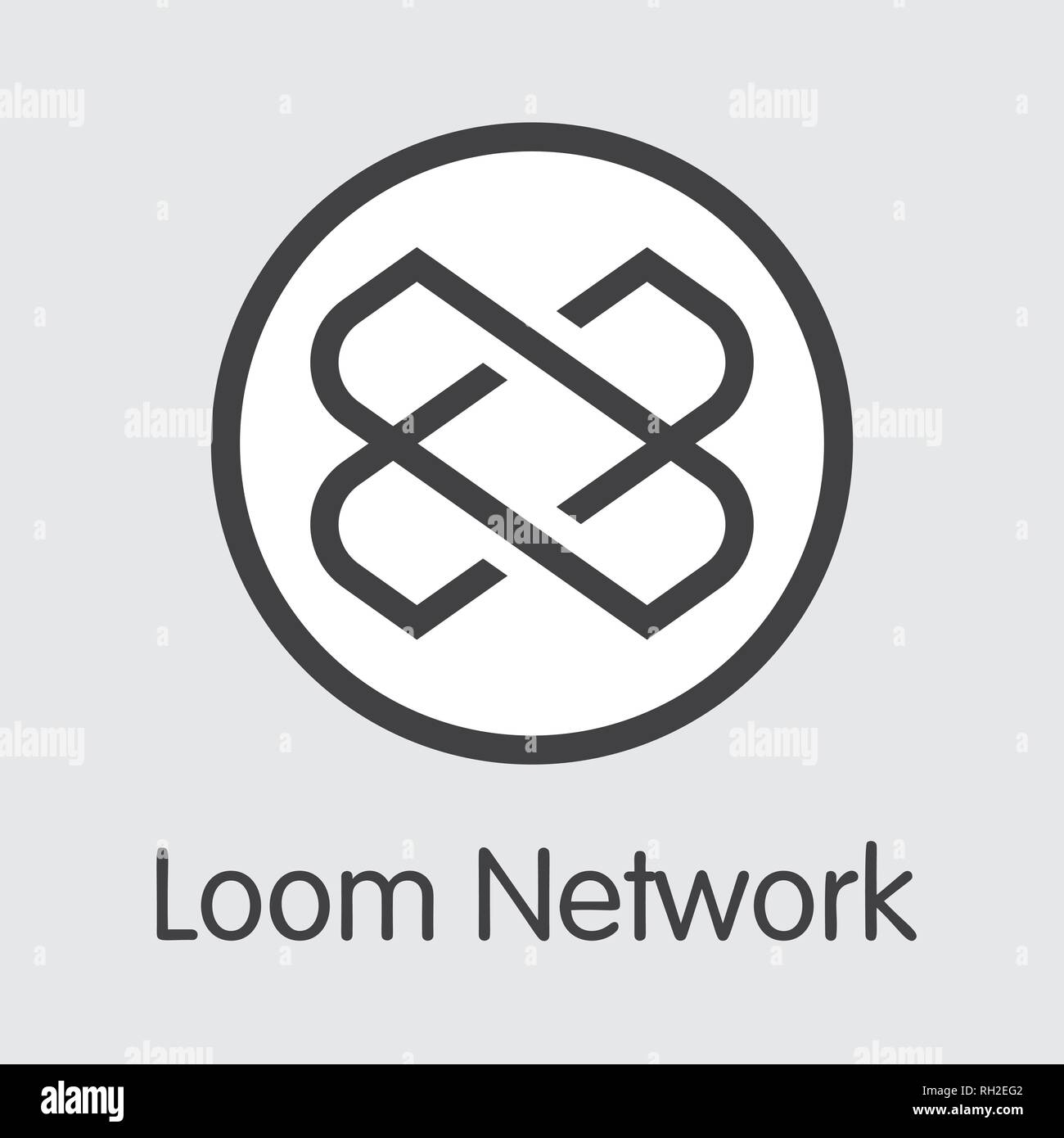 Loom logo Stock Vector Images - Alamy