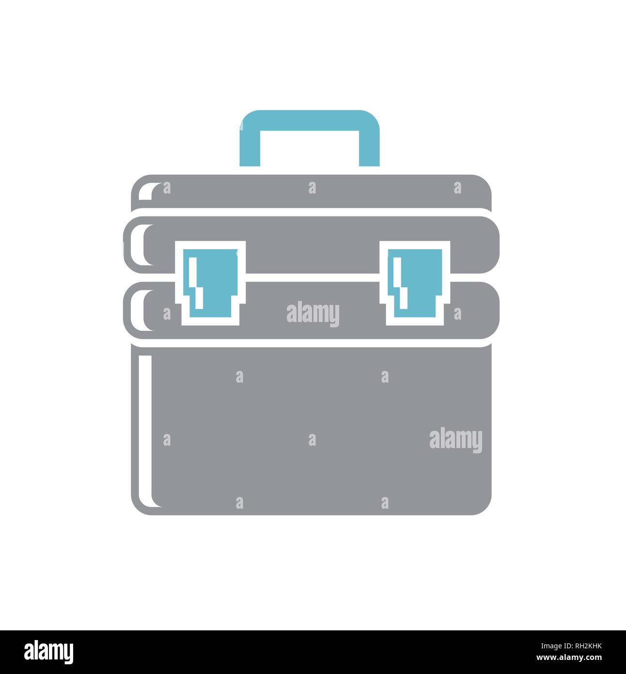 Tool box icon on white background for graphic and web design, Modern ...