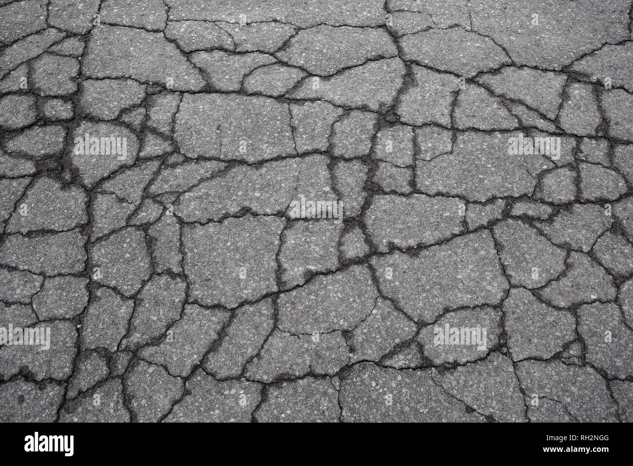 Broken asphalt hi-res stock photography and images - Alamy