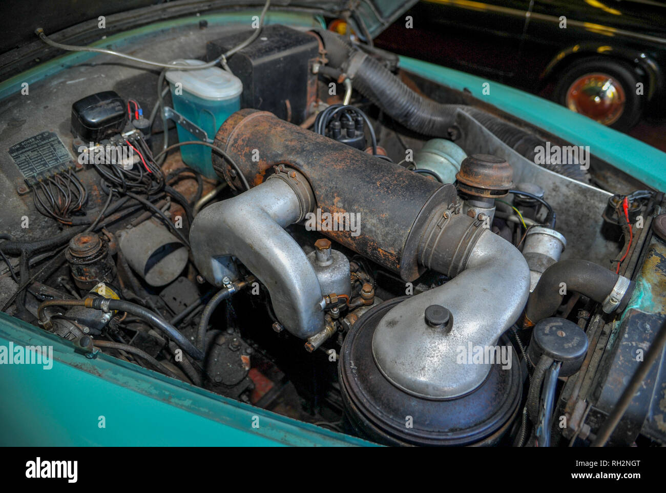 1950 Rover P4 Cyclops classic British car Stock Photo - Alamy