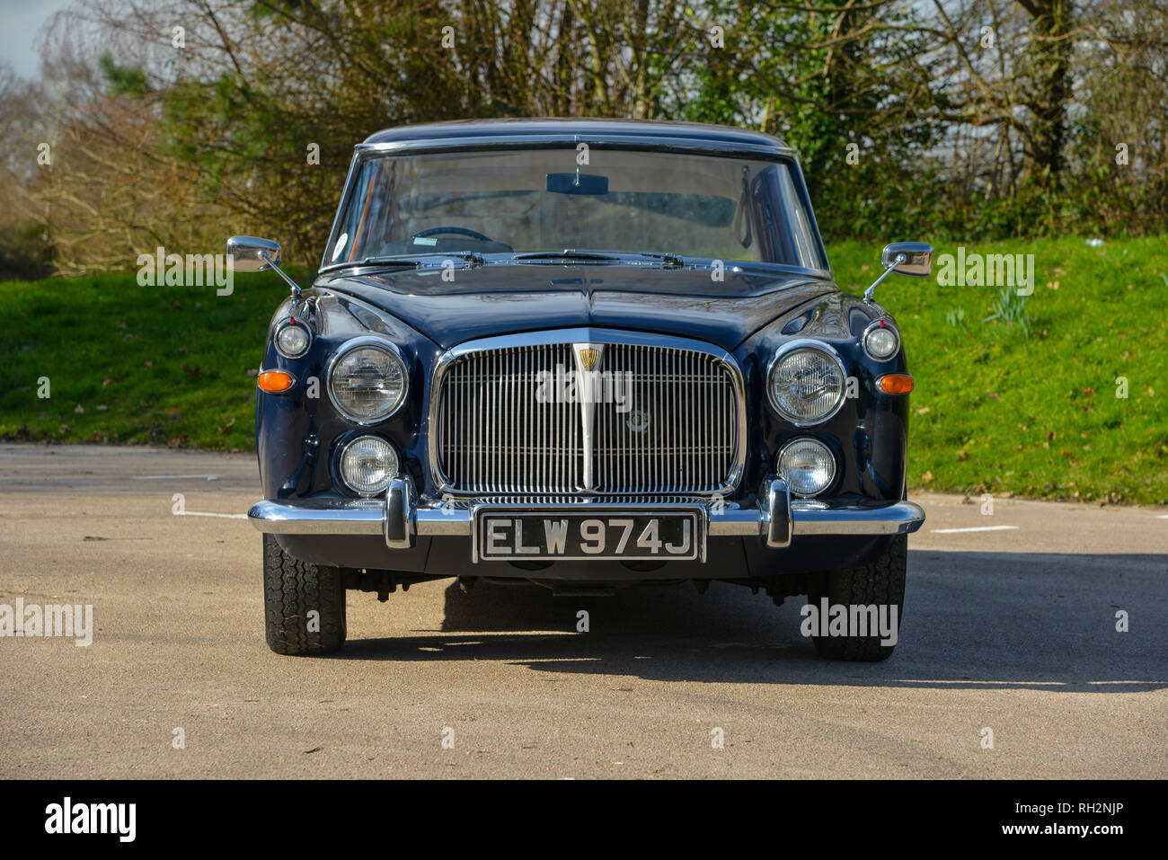 1971 Rover P5B Coupe classic British V8 powered saloon car Stock Photo ...