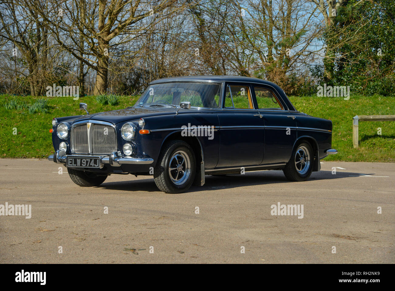 1971 Rover P5B Coupe classic British V8 powered saloon car Stock Photo ...