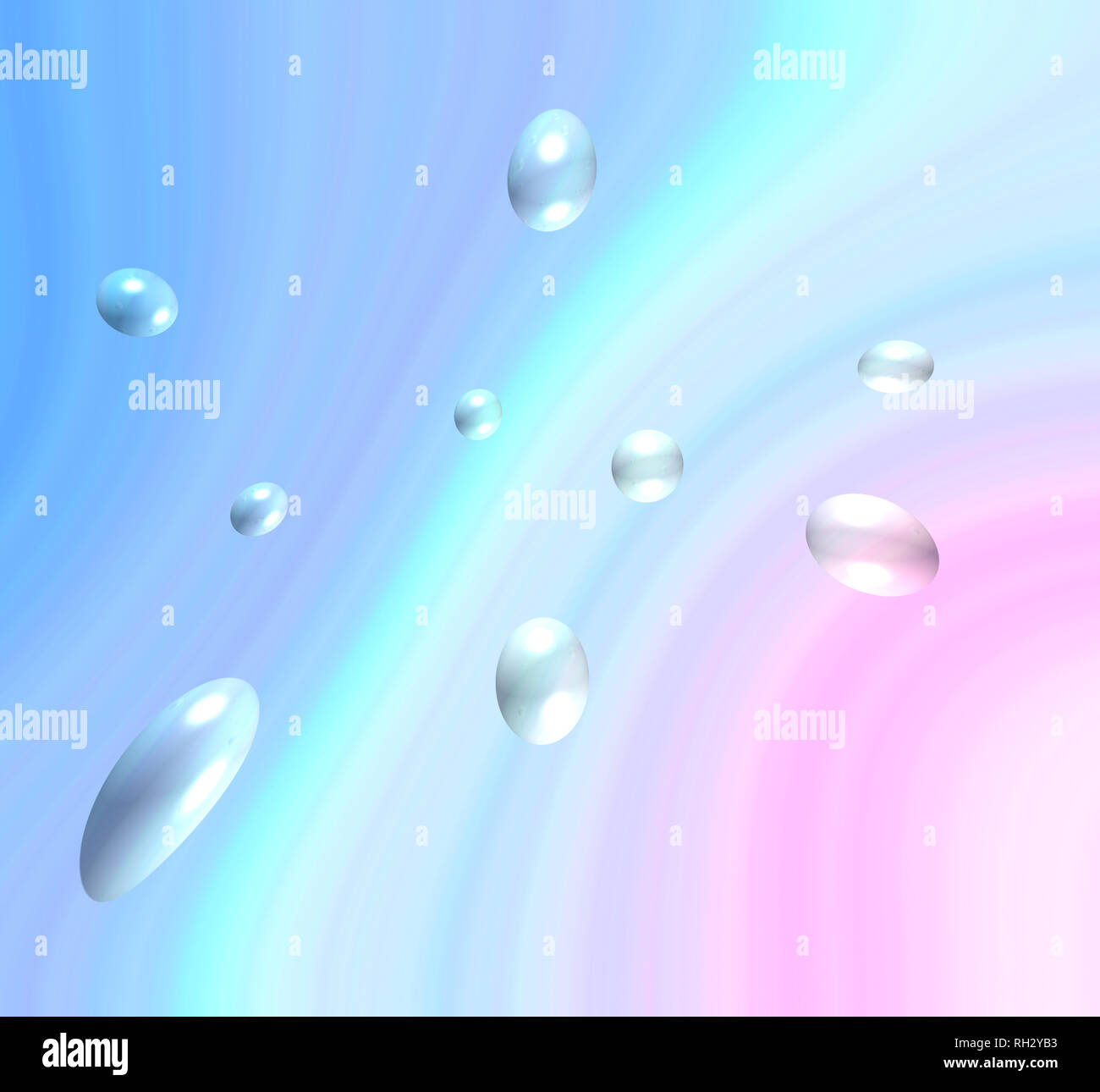 bubbles abstract gradient background Stock Photo - Alamy