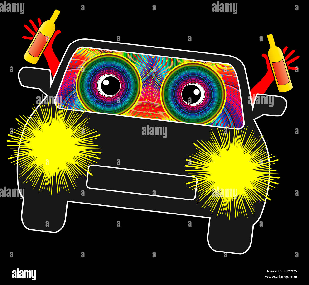 Blurred vision distorted hi-res stock photography and images - Alamy