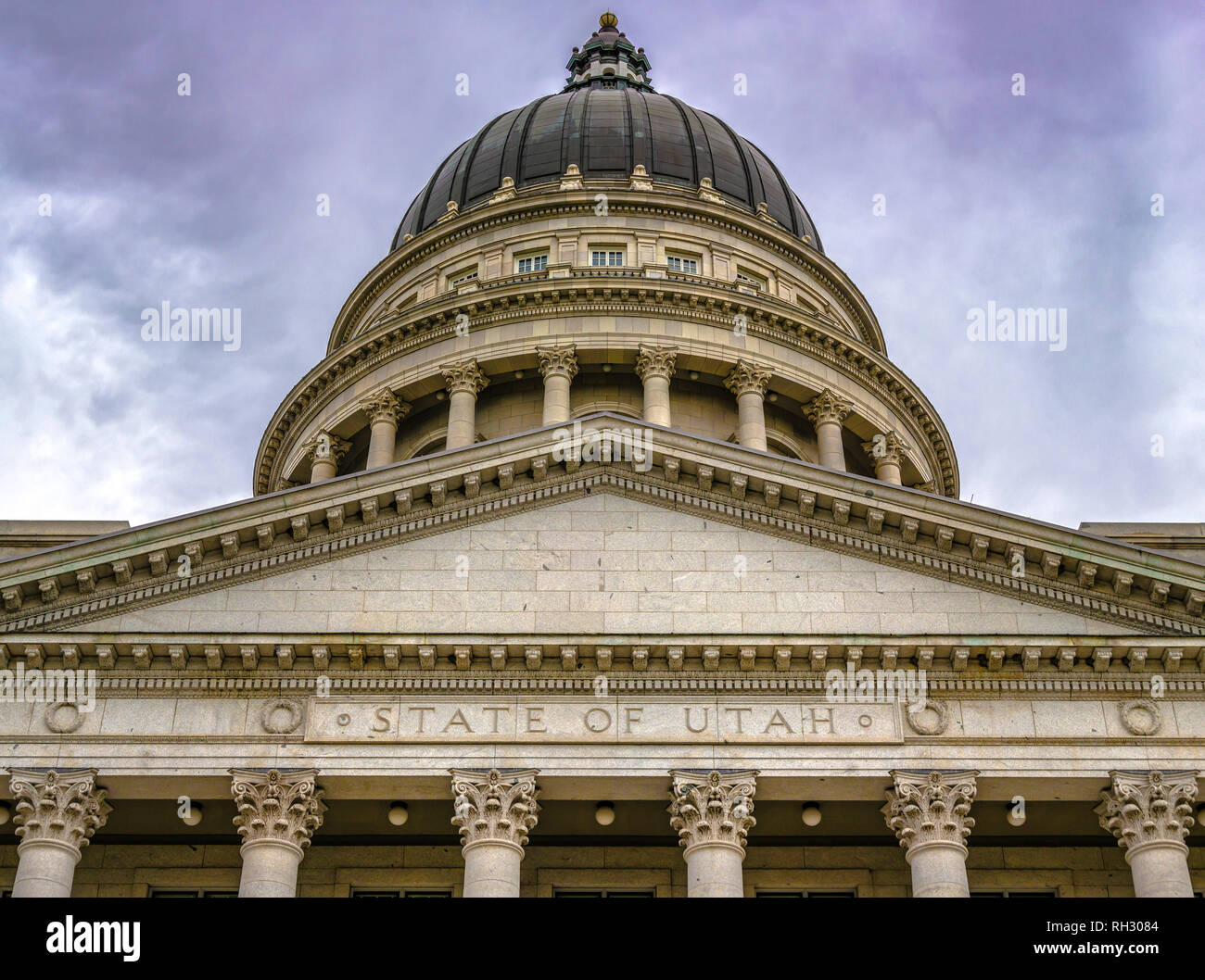 The remarkable State Capital Building in Utah Stock Photo - Alamy