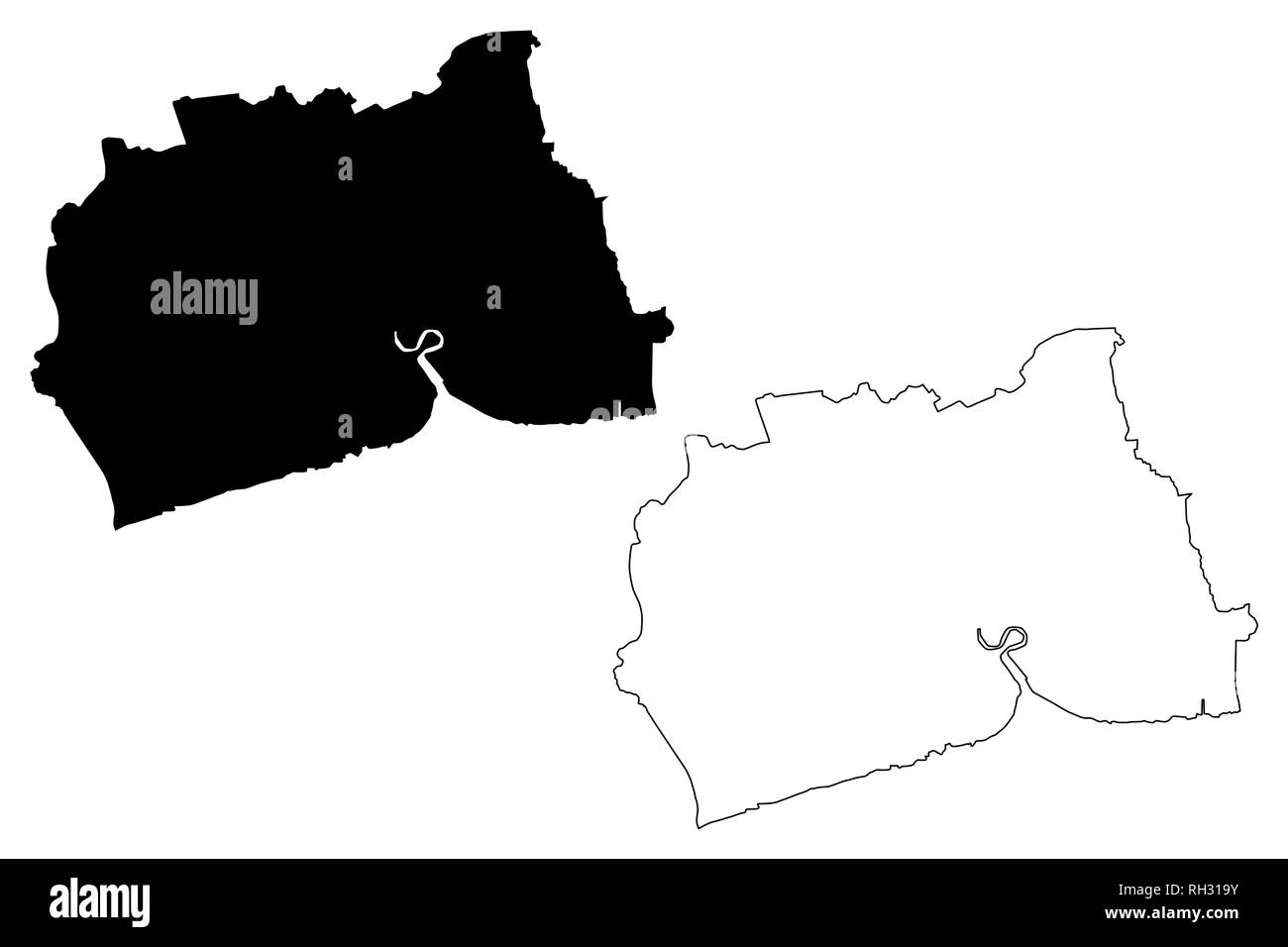 Samut Sakhon Province (Kingdom of Thailand, Siam, Provinces of Thailand ...