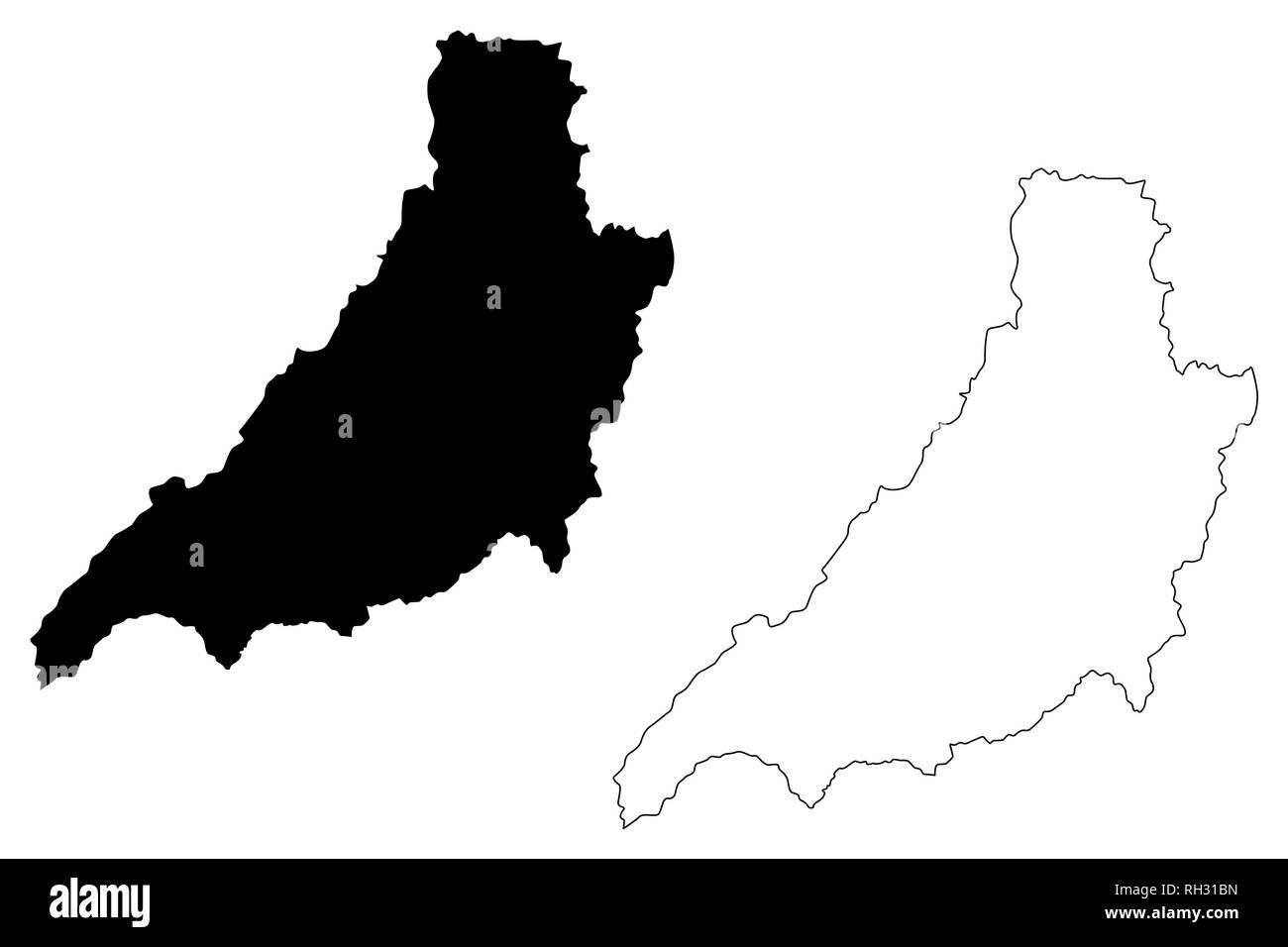 Phrae Province (Kingdom of Thailand, Siam, Provinces of Thailand) map ...