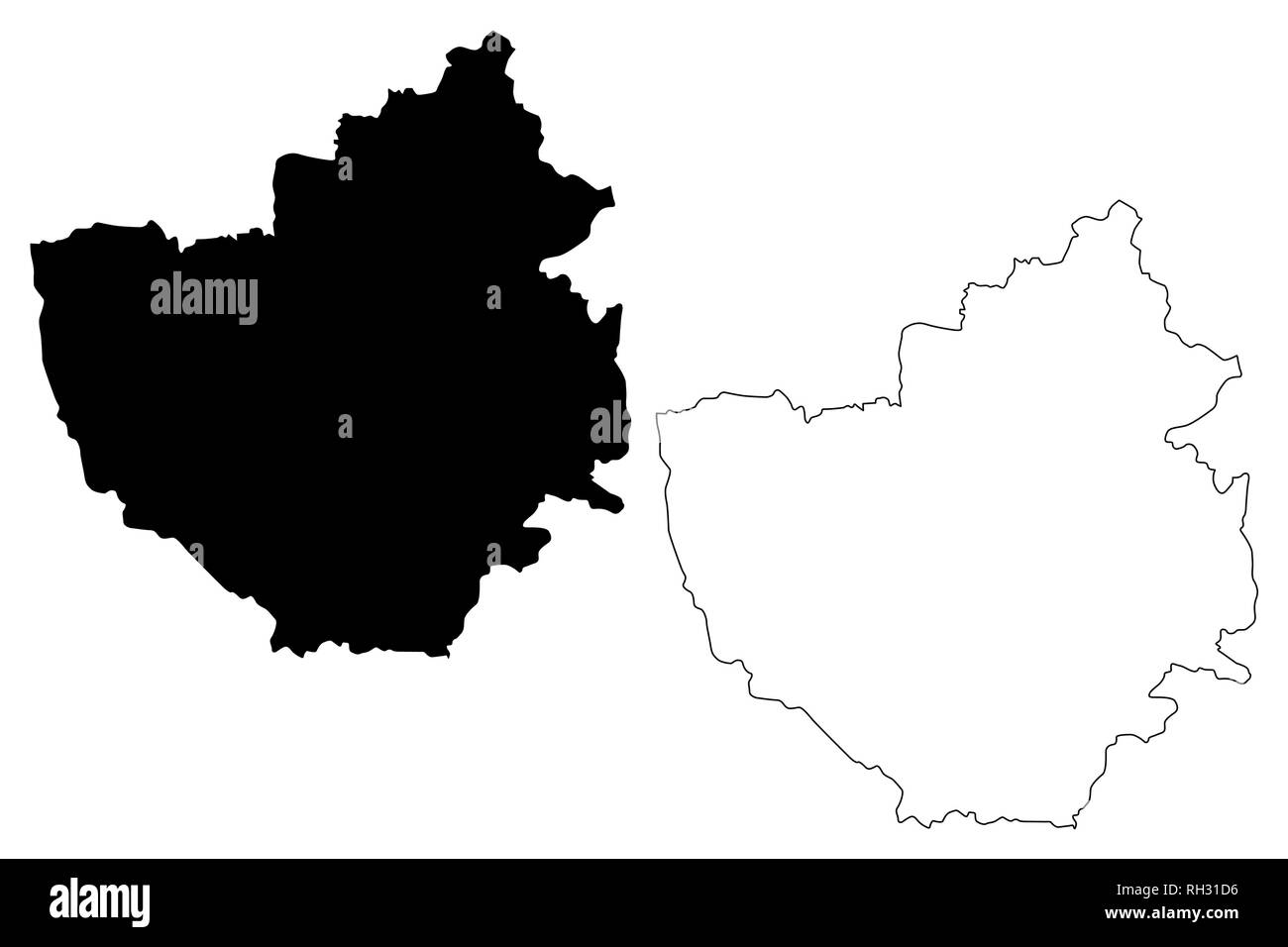 Phayao Province (Kingdom of Thailand, Siam, Provinces of Thailand) map ...