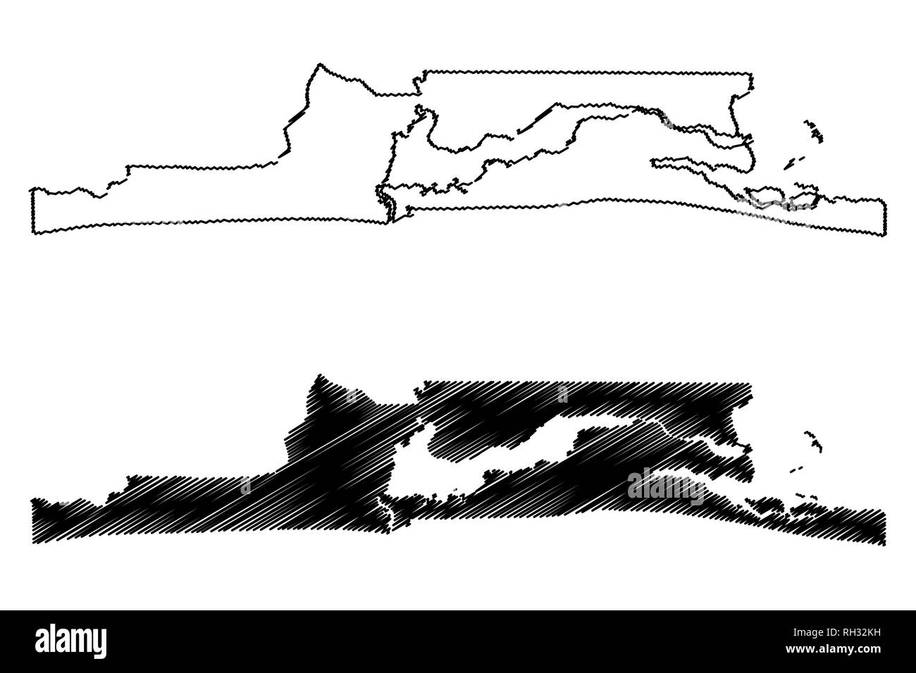 Lagos State (Subdivisions of Nigeria, Federated state of Nigeria) map ...