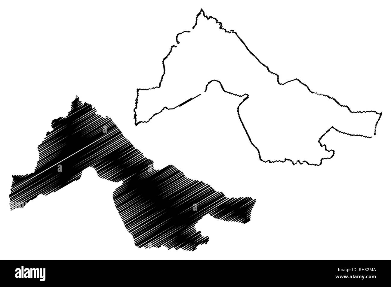 Kwara State (Subdivisions of Nigeria, Federated state of Nigeria) map ...