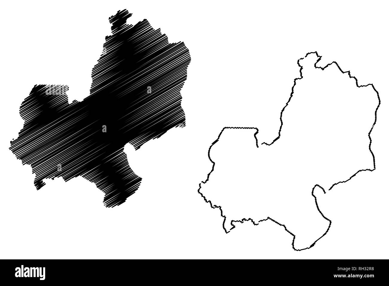 Edo State (Subdivisions of Nigeria, Federated state of Nigeria) map ...