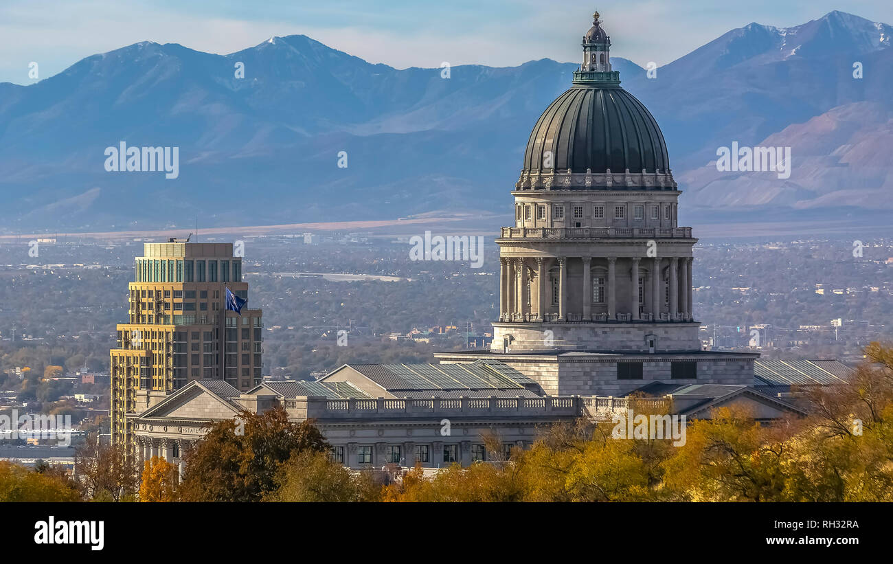 Utah State Capital Building in Salt Lake City Stock Photo - Alamy