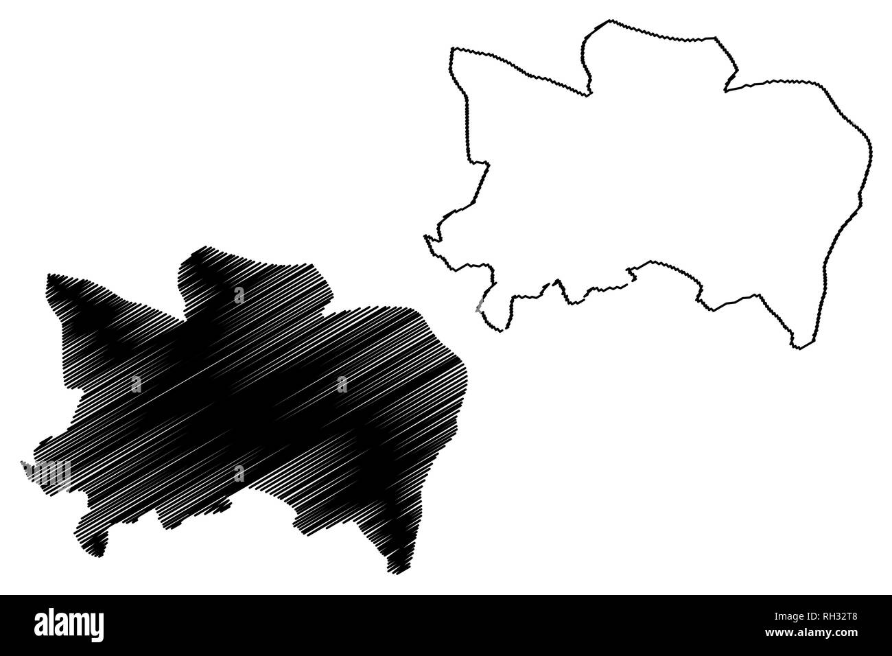 Benue State (Subdivisions of Nigeria, Federated state of Nigeria) map ...