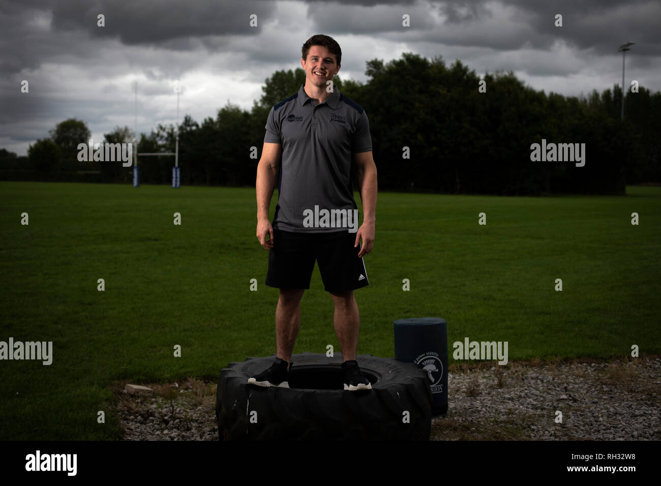 England international rugby union player Tom Curry, pictured at Sale ...