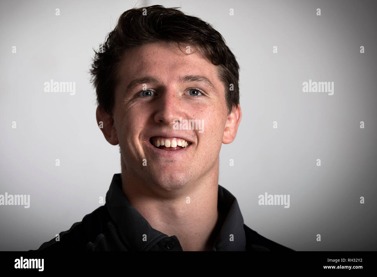 England international rugby union player Tom Curry, pictured at Sale ...
