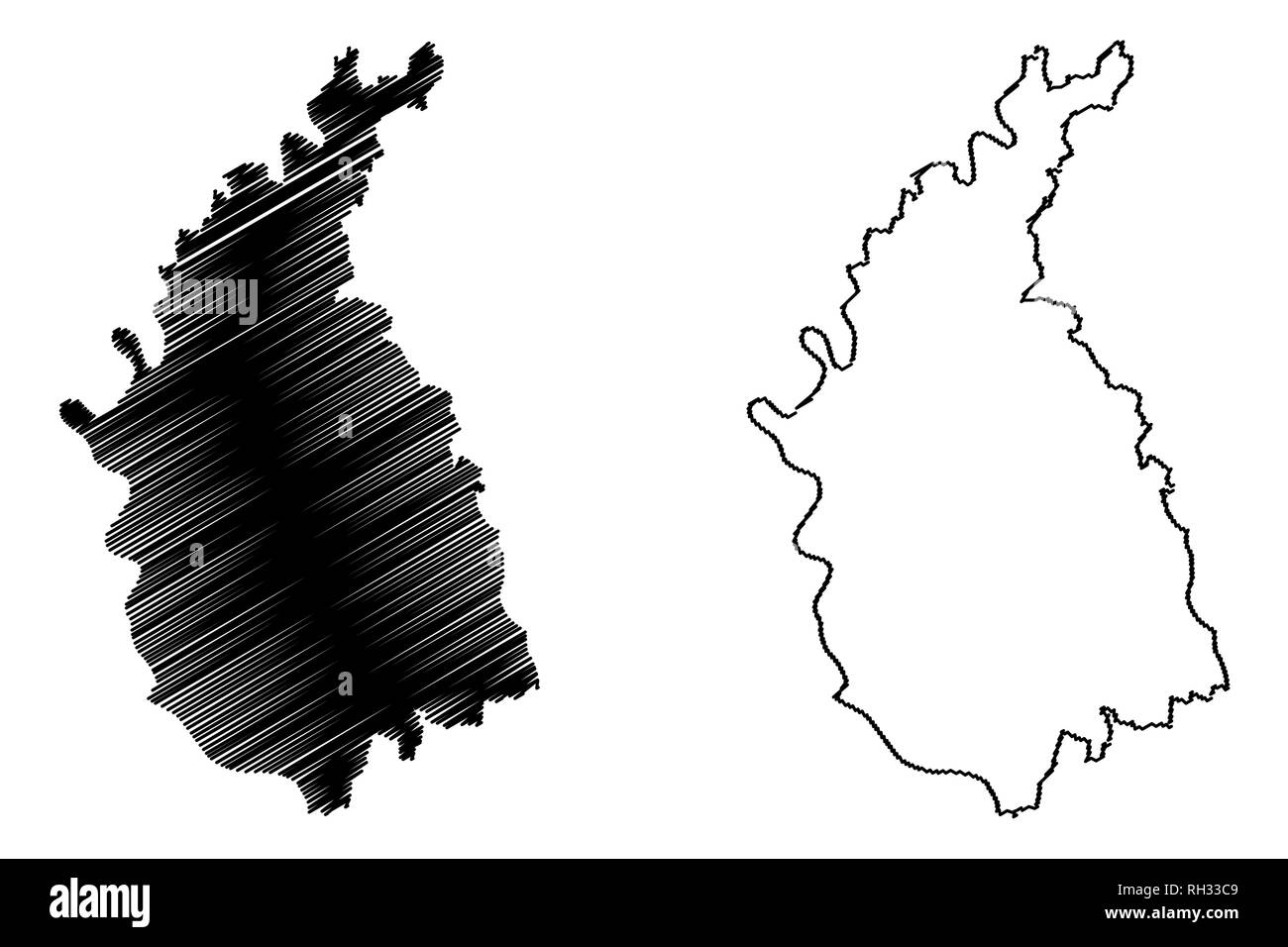 Governorates egypt geography map hi-res stock photography and images ...