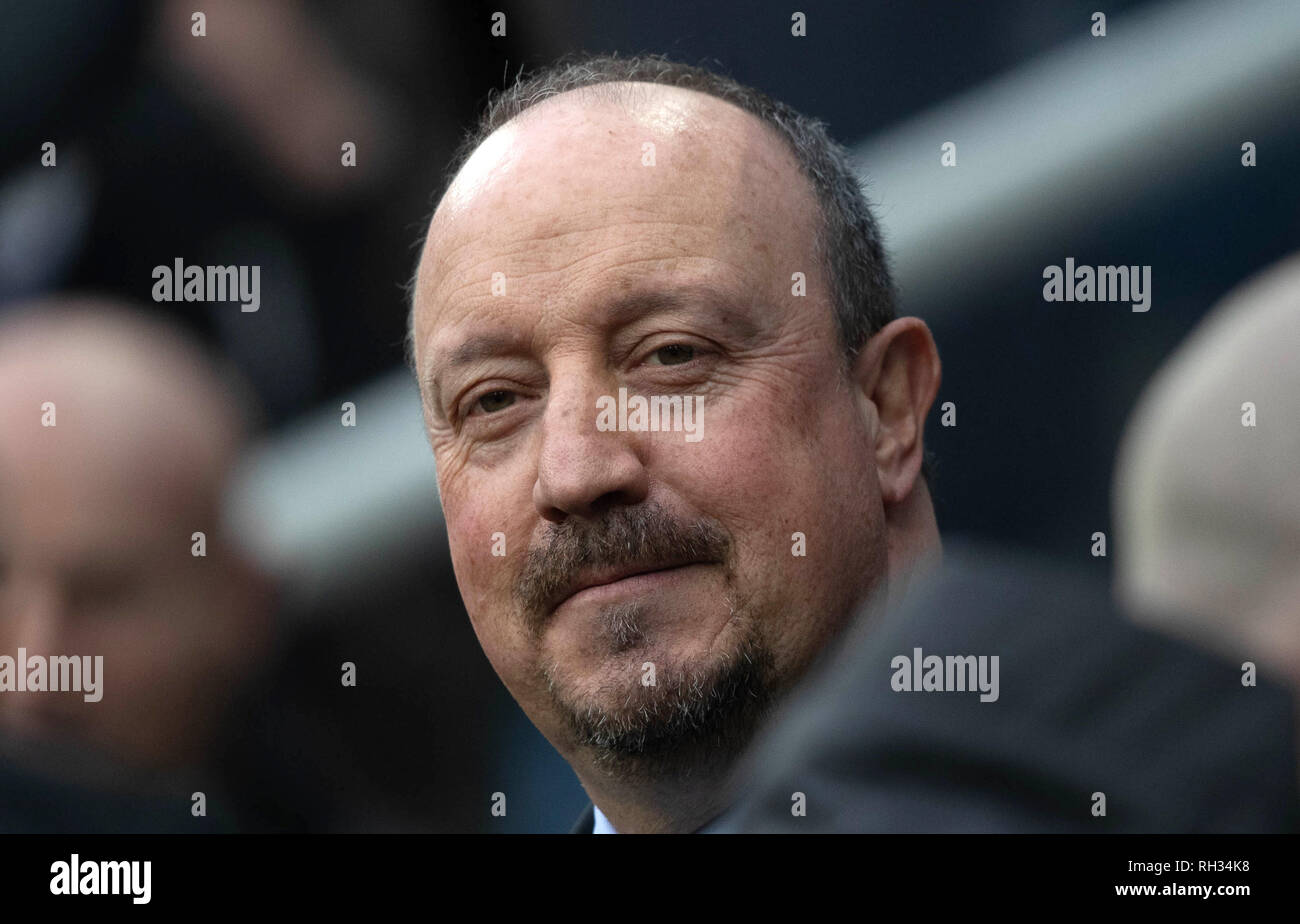 Newcastle United manager Rafael Benitez Stock Photo - Alamy Newcastle United manager Rafael Benitez Stock Photo - Alamy